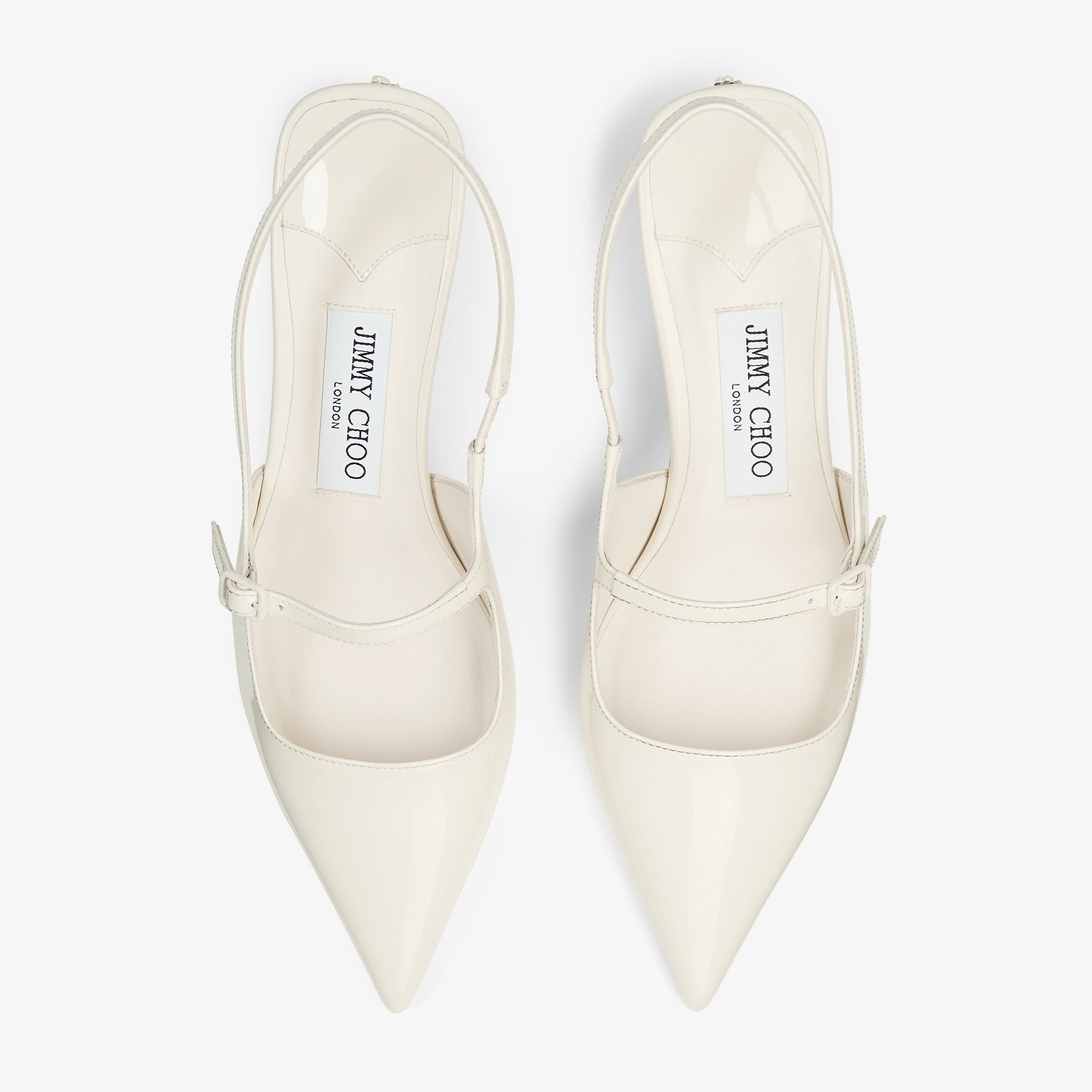 Didi 45 | Latte Patent Leather Pumps | JIMMY CHOO