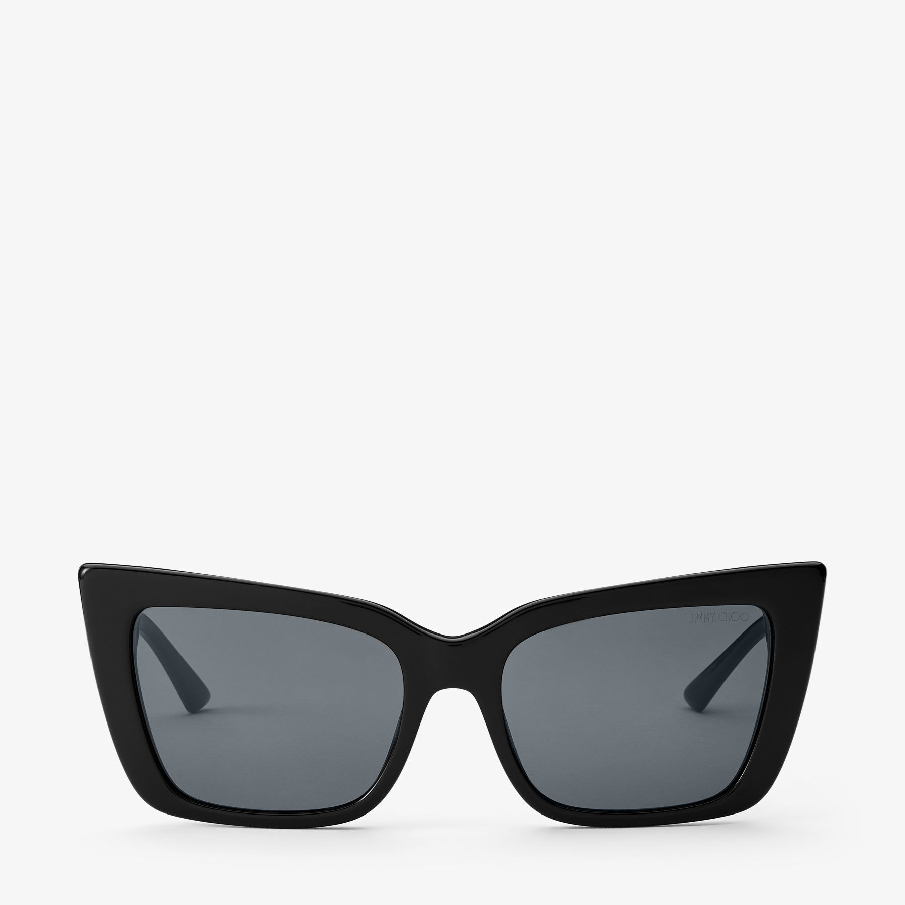 Evadine | Black Butterfly Sunglasses | JIMMY CHOO