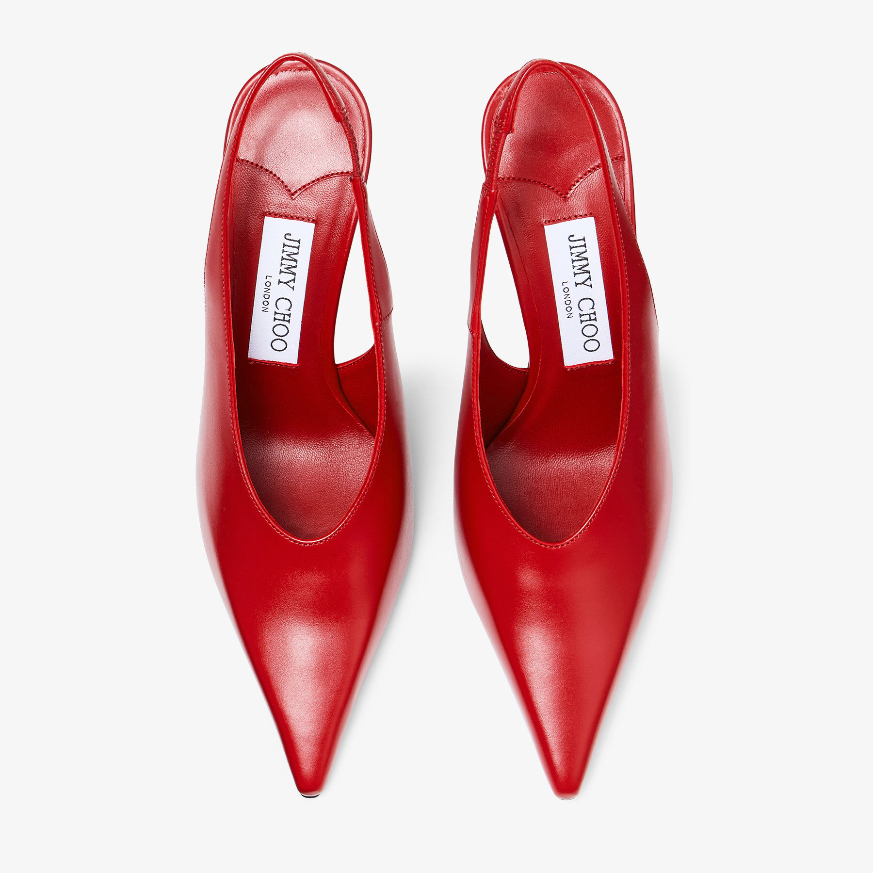 Isa 95 | Ruby Red Leather Pumps | JIMMY CHOO