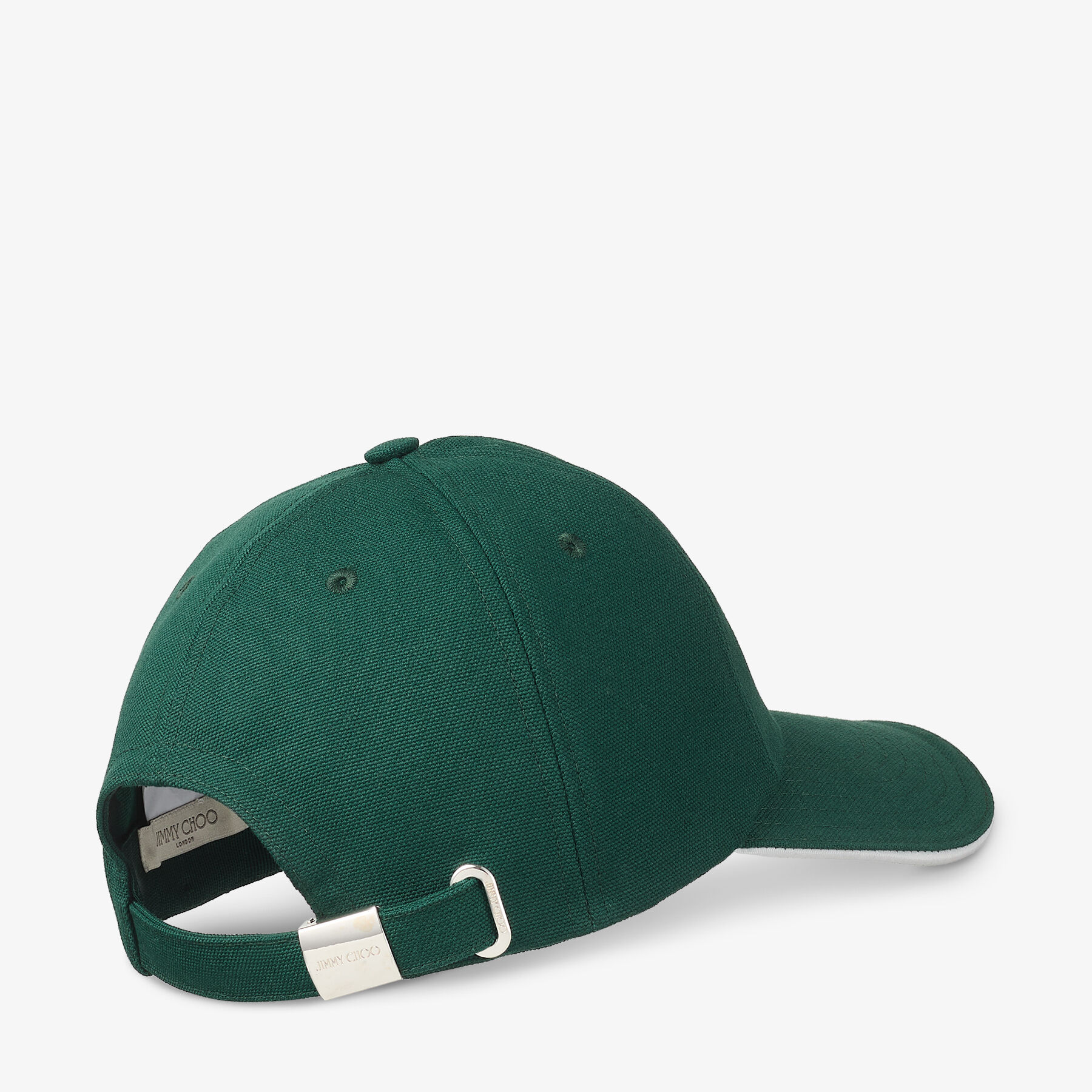 Jimmy Choo / Malbon 2.0 Cap |Malbon Green Embroidered Cotton Cap ...