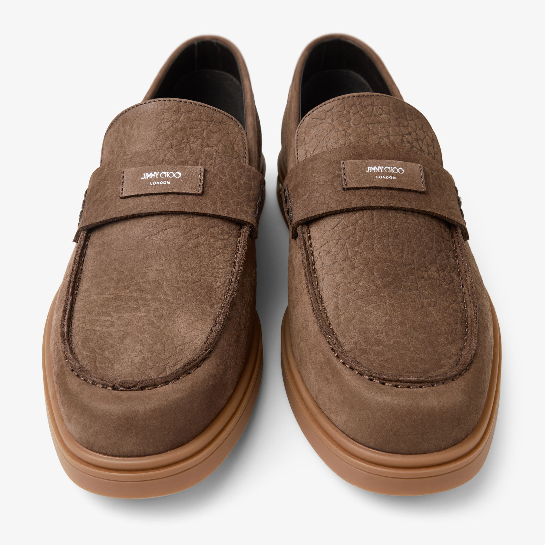 Josh Driver | Oak Nubuck Leather Shoes | JIMMY CHOO