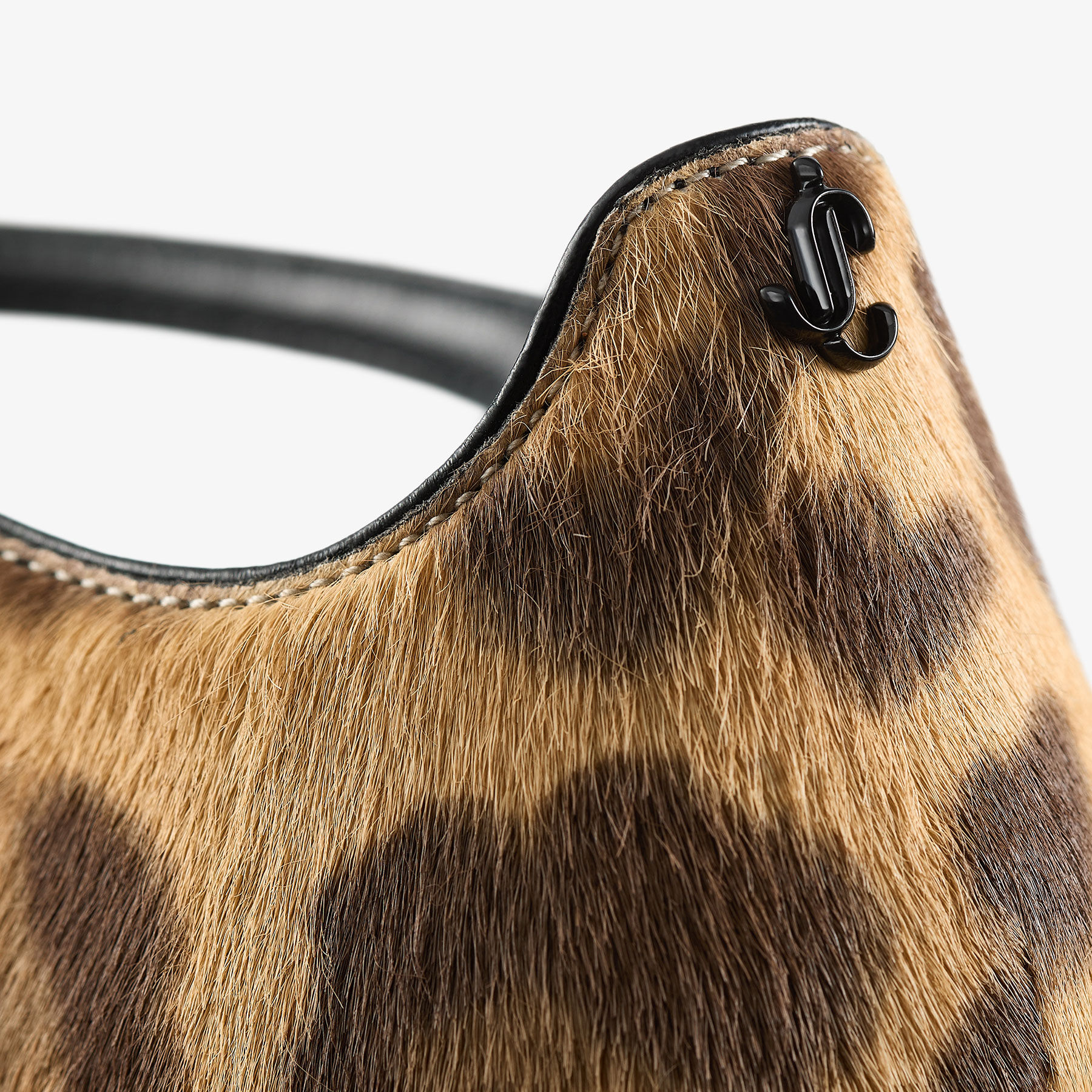 Pixie/BH 45 | Natural Leopard Print Pony Pumps | JIMMY CHOO