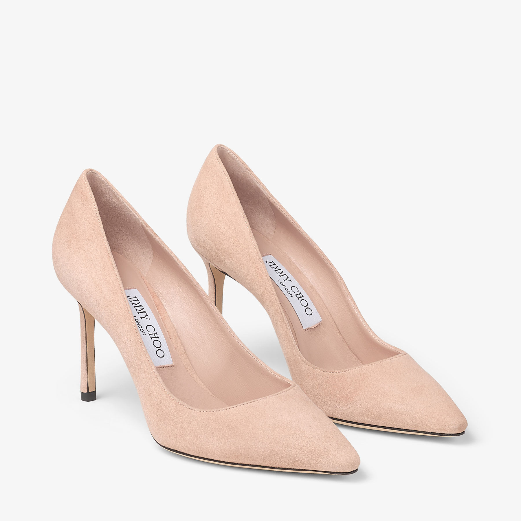 Romy 85 | Macaron Suede Pumps | JIMMY CHOO