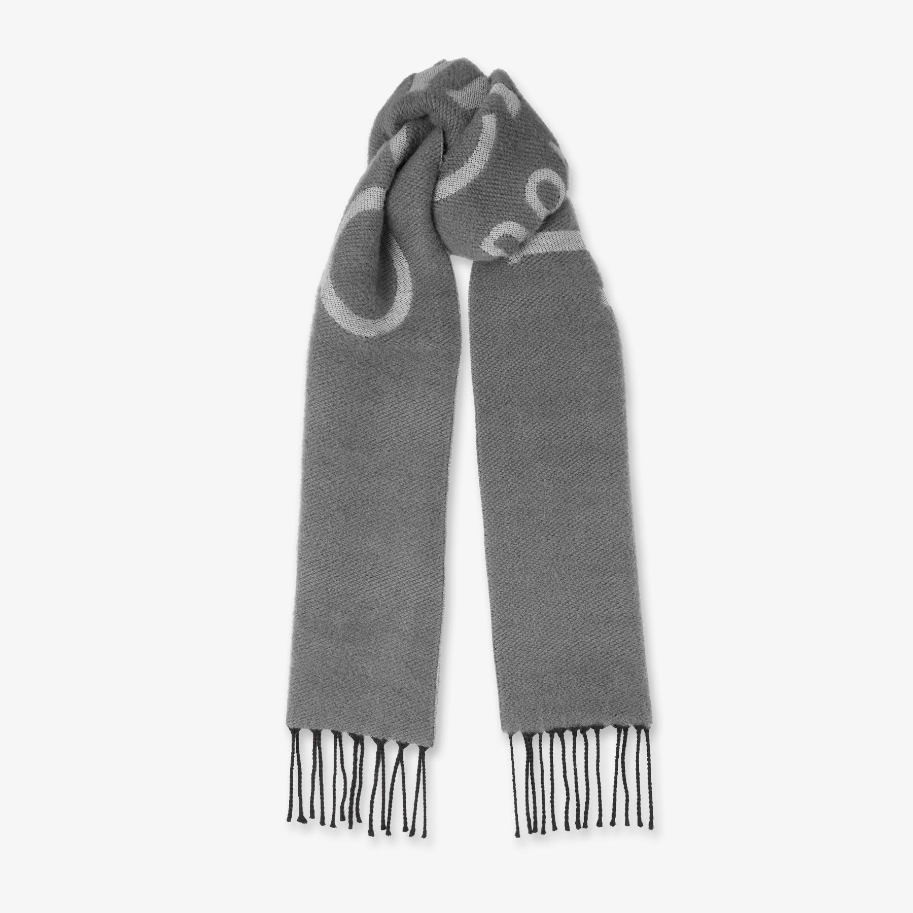 Sema | Ash Wool Scarf | JIMMY CHOO
