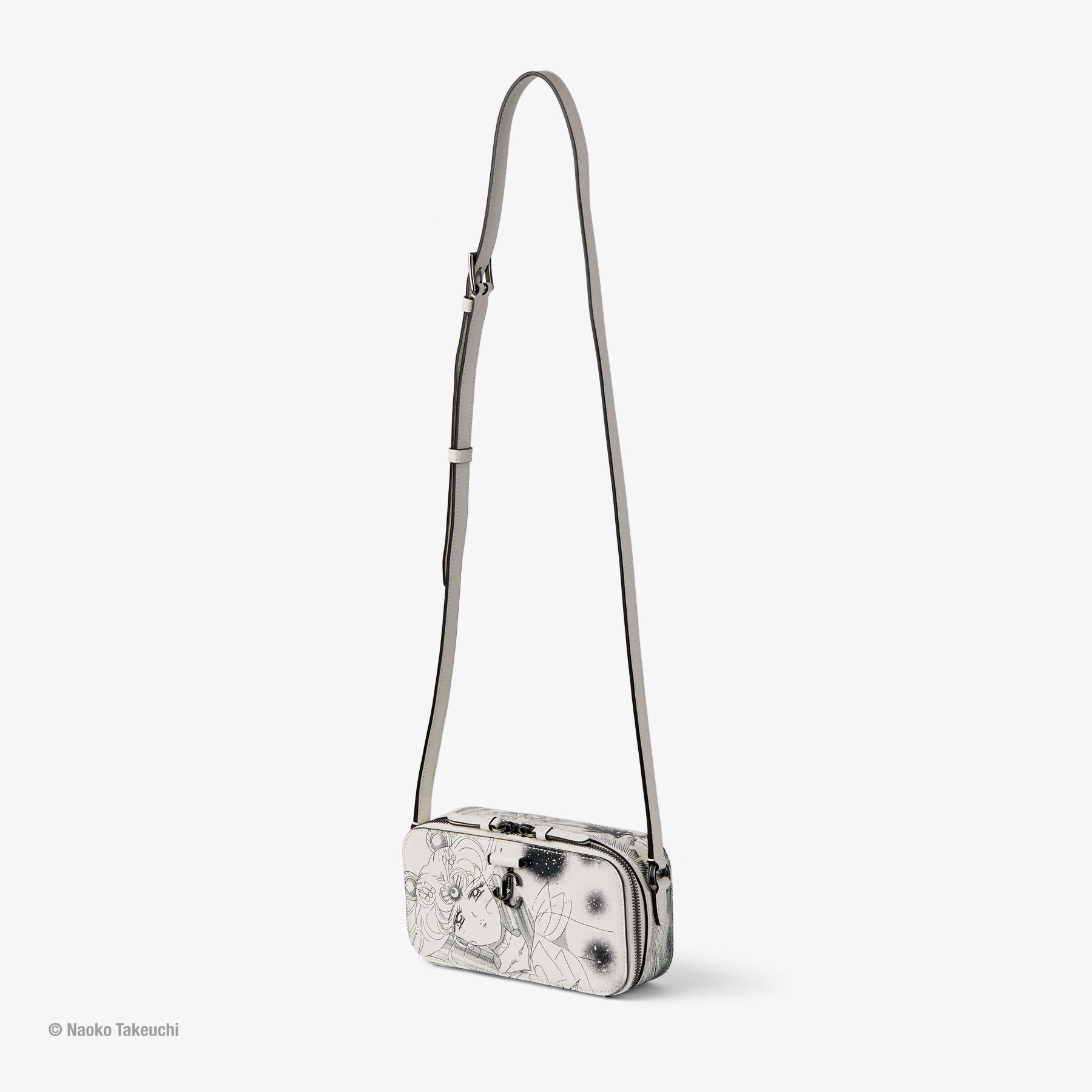 Sailor Guardians Phone Holder | Black/White Leather Phone Holder ...