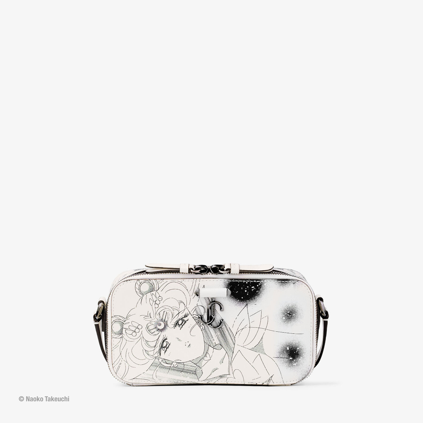 Sailor Guardians Phone Holder | Black/White Leather Phone Holder ...