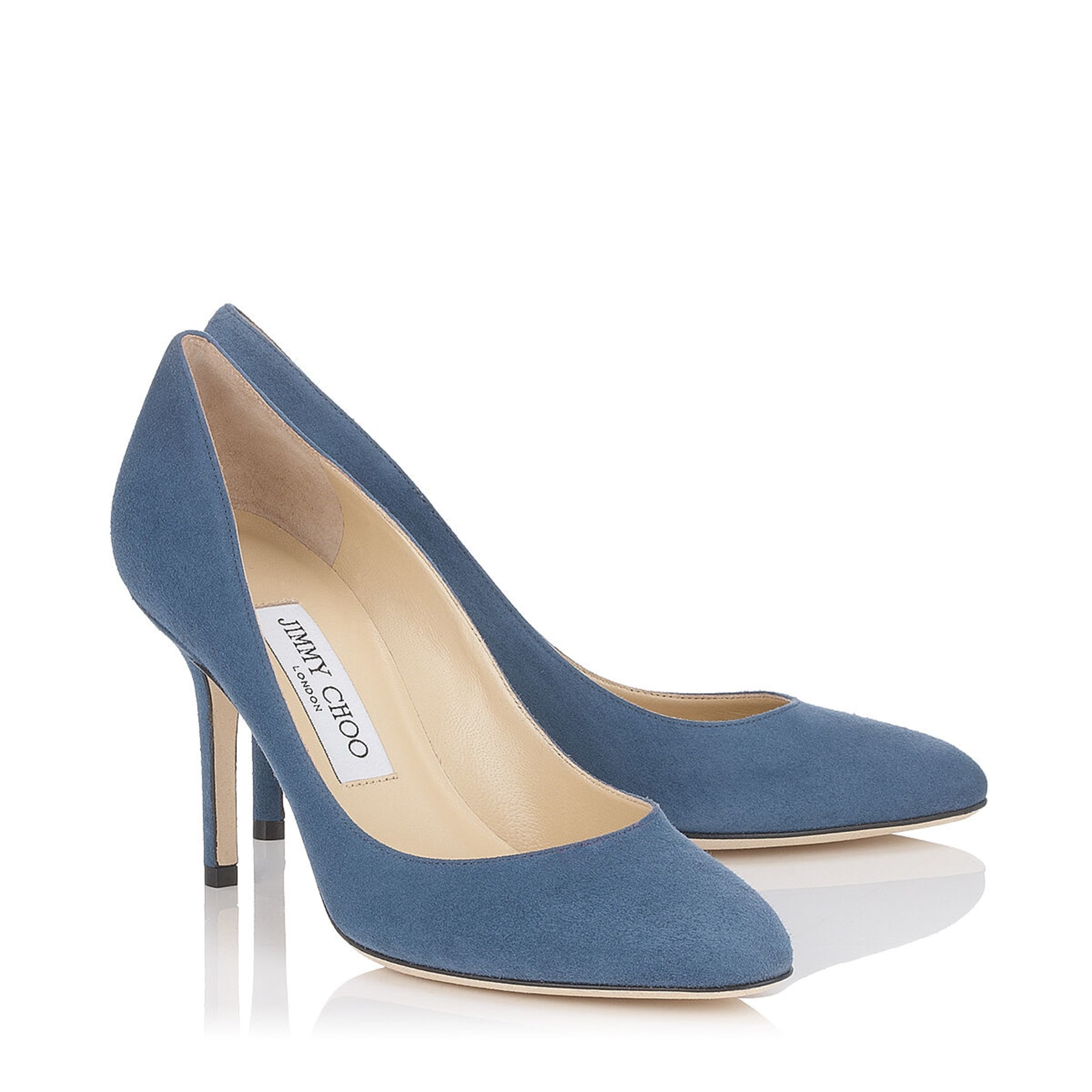 Cadet Suede Round Toe Pumps | Gilbert | Pre Fall 14 | JIMMY CHOO