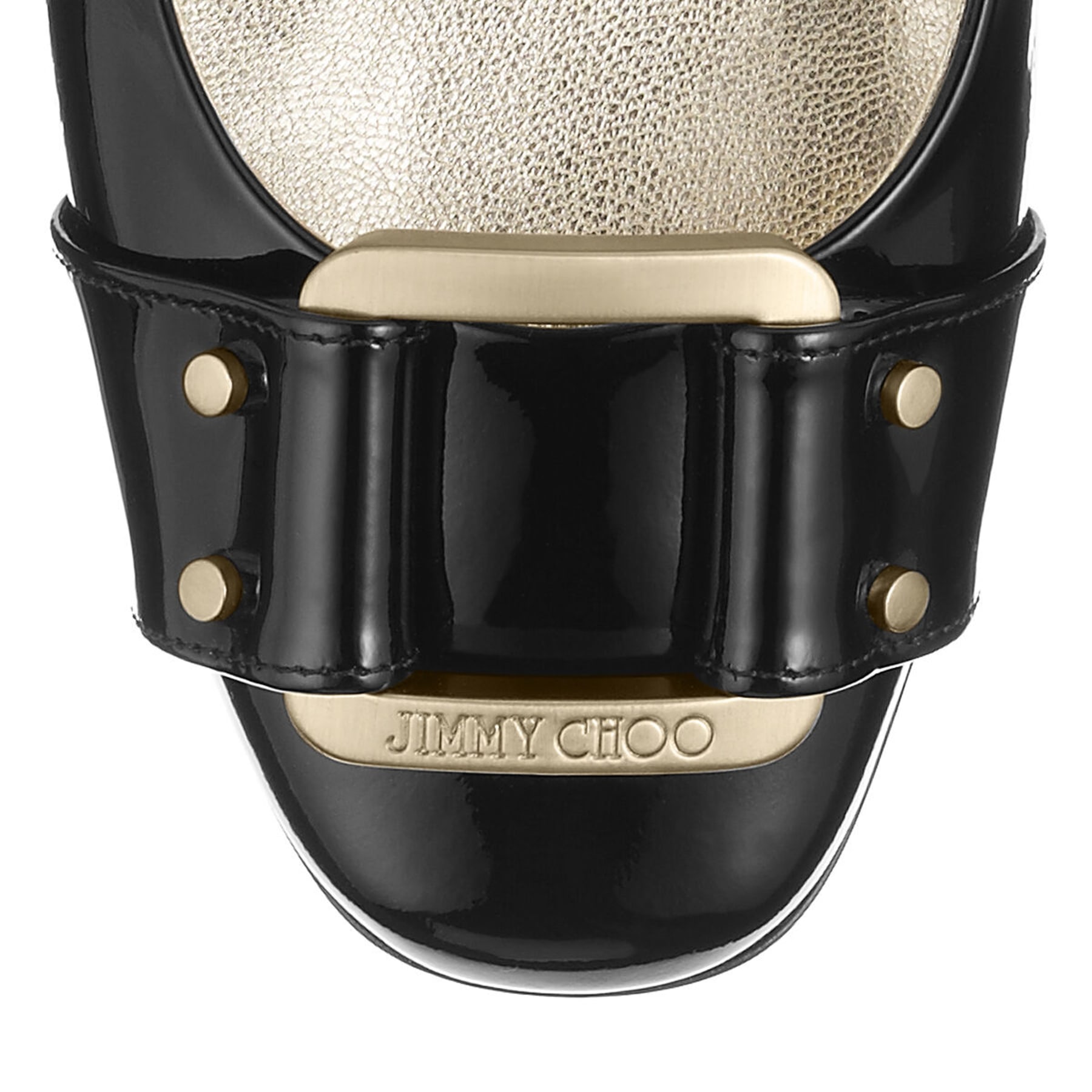 Black Patent Leather Pumps | Round toe shoes | Moore | JIMMY CHOO