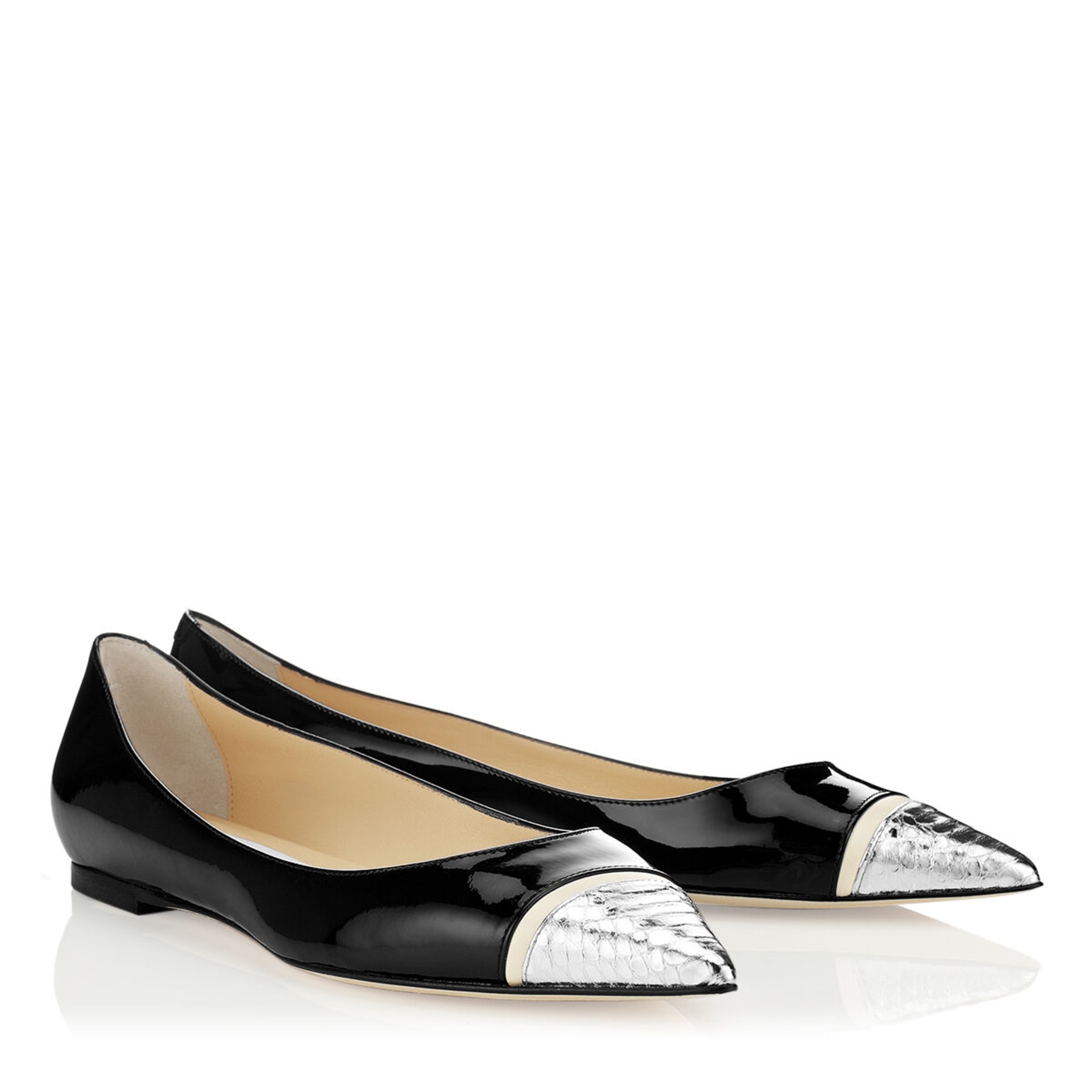 Black Patent Pumps with Watersnake | Alfonso | Cruise 2013 | JIMMY CHOO