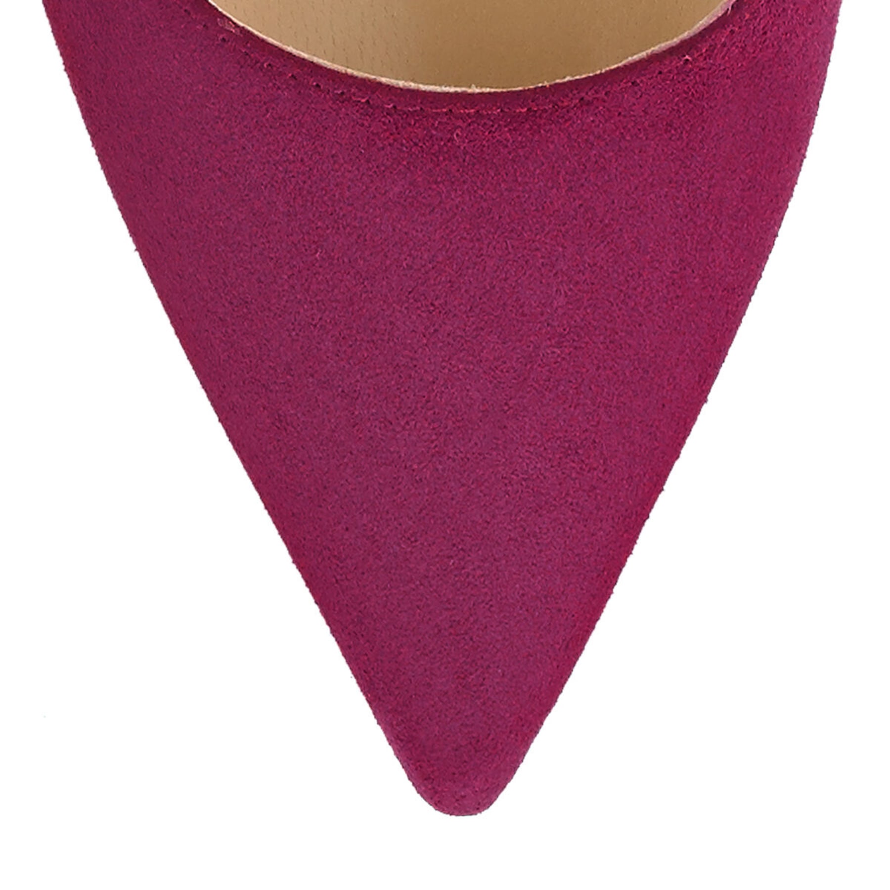 Dark Orchid Suede Pointy Toe Pumps | Anouk | Autumn Winter 14 | JIMMY CHOO