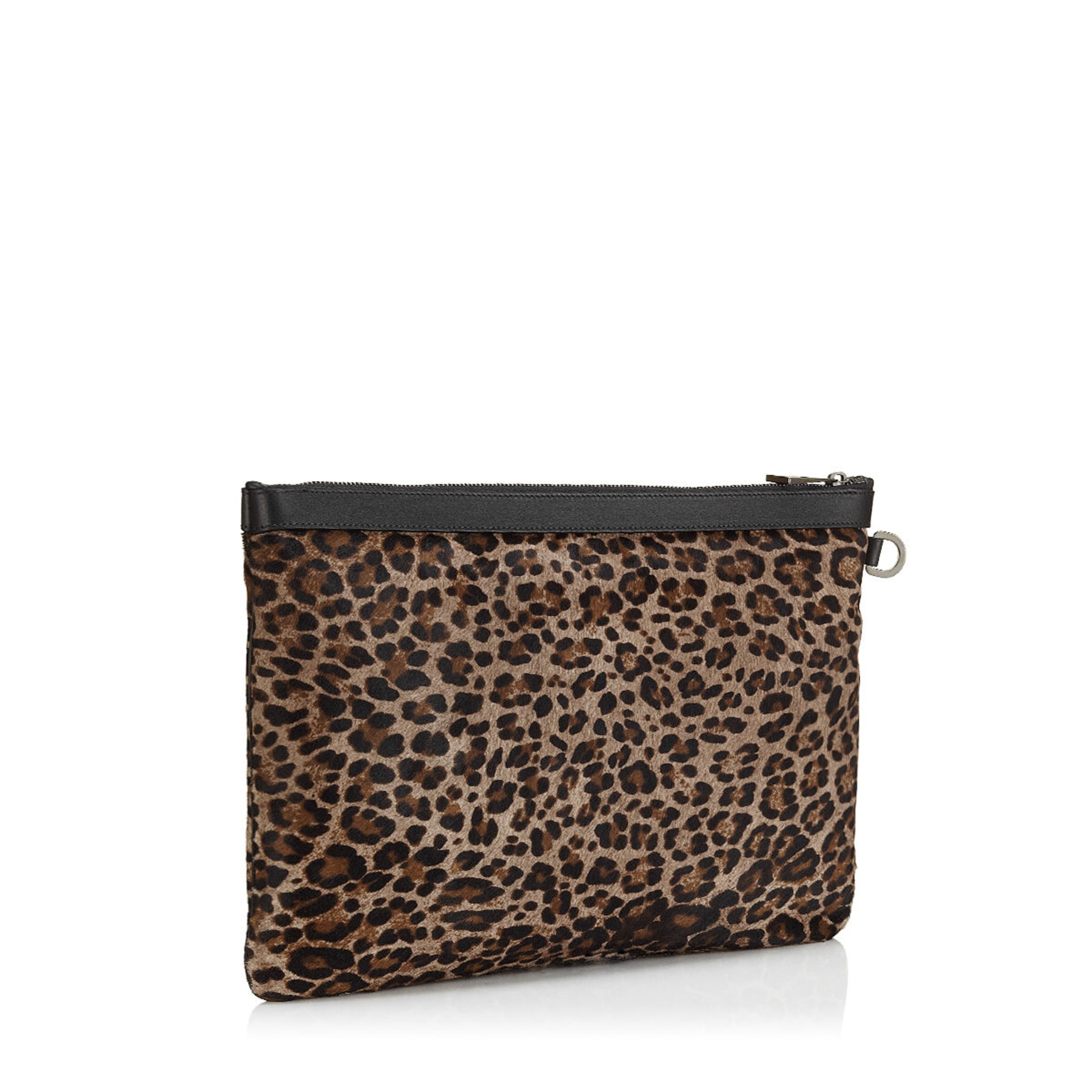 Leopard Print Pony and Calf Leather Document Holder | Derek | Men's ...