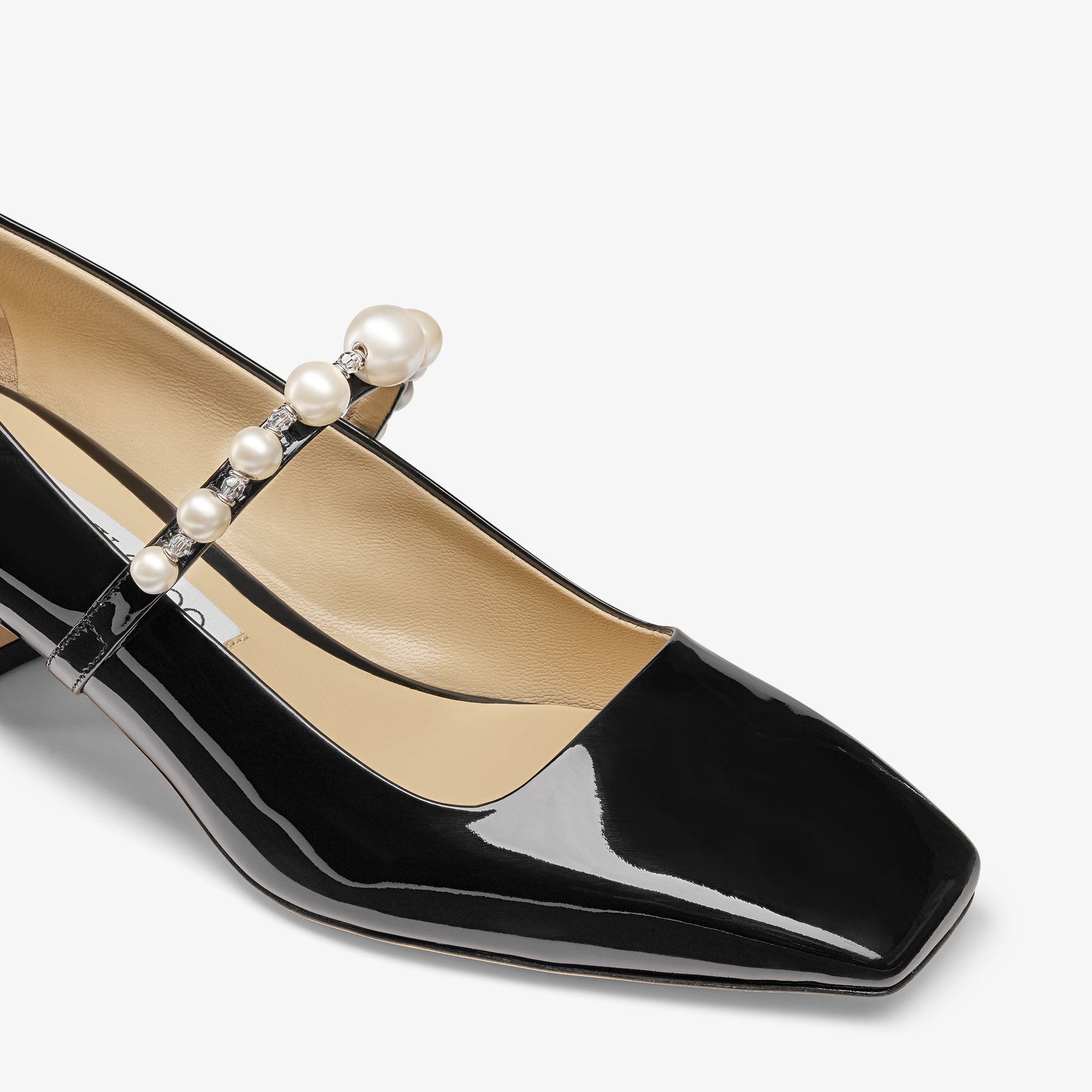 Ade 45 | Black Patent Leather Pumps | JIMMY CHOO AU