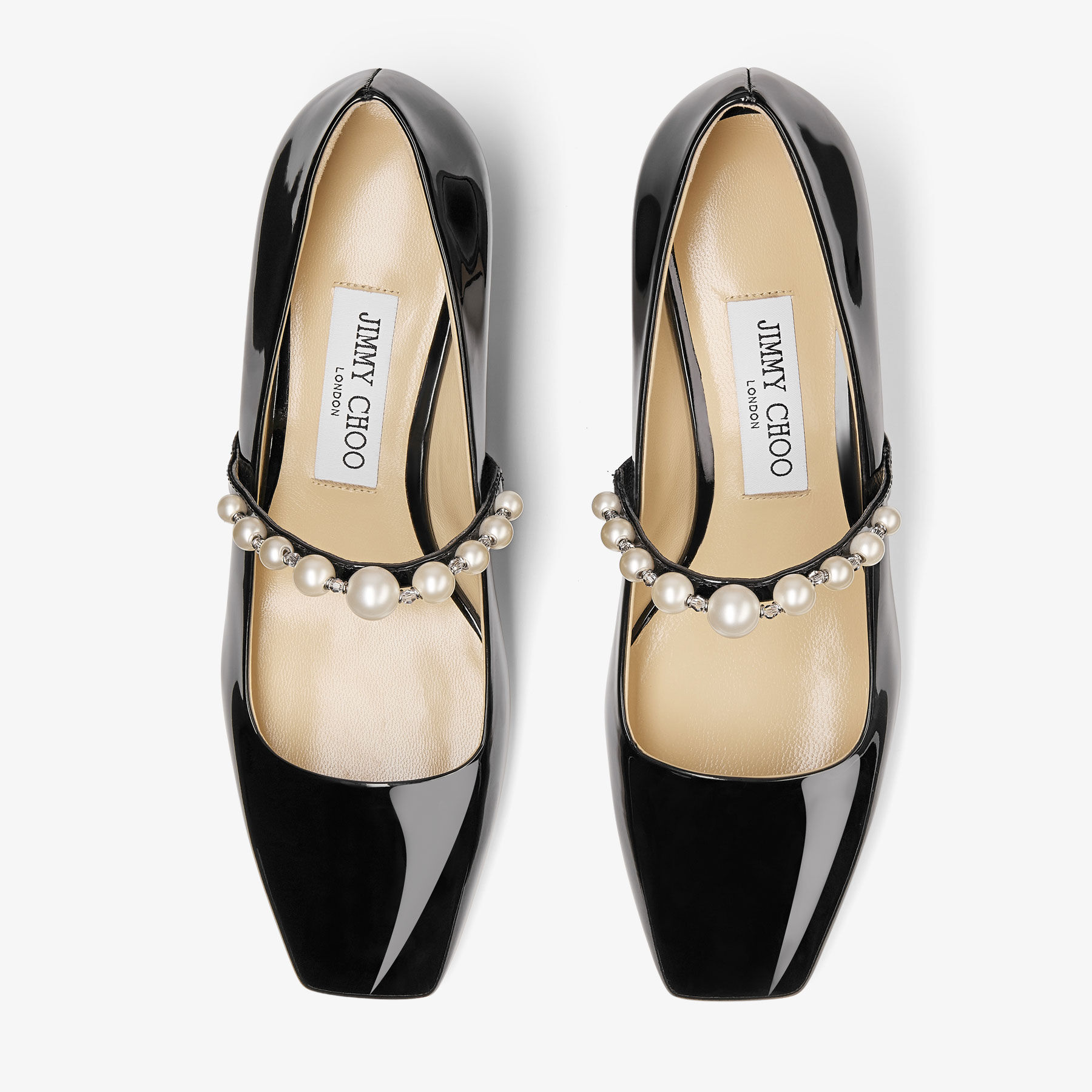 Ade 45 | Black Patent Leather Pumps | JIMMY CHOO AU