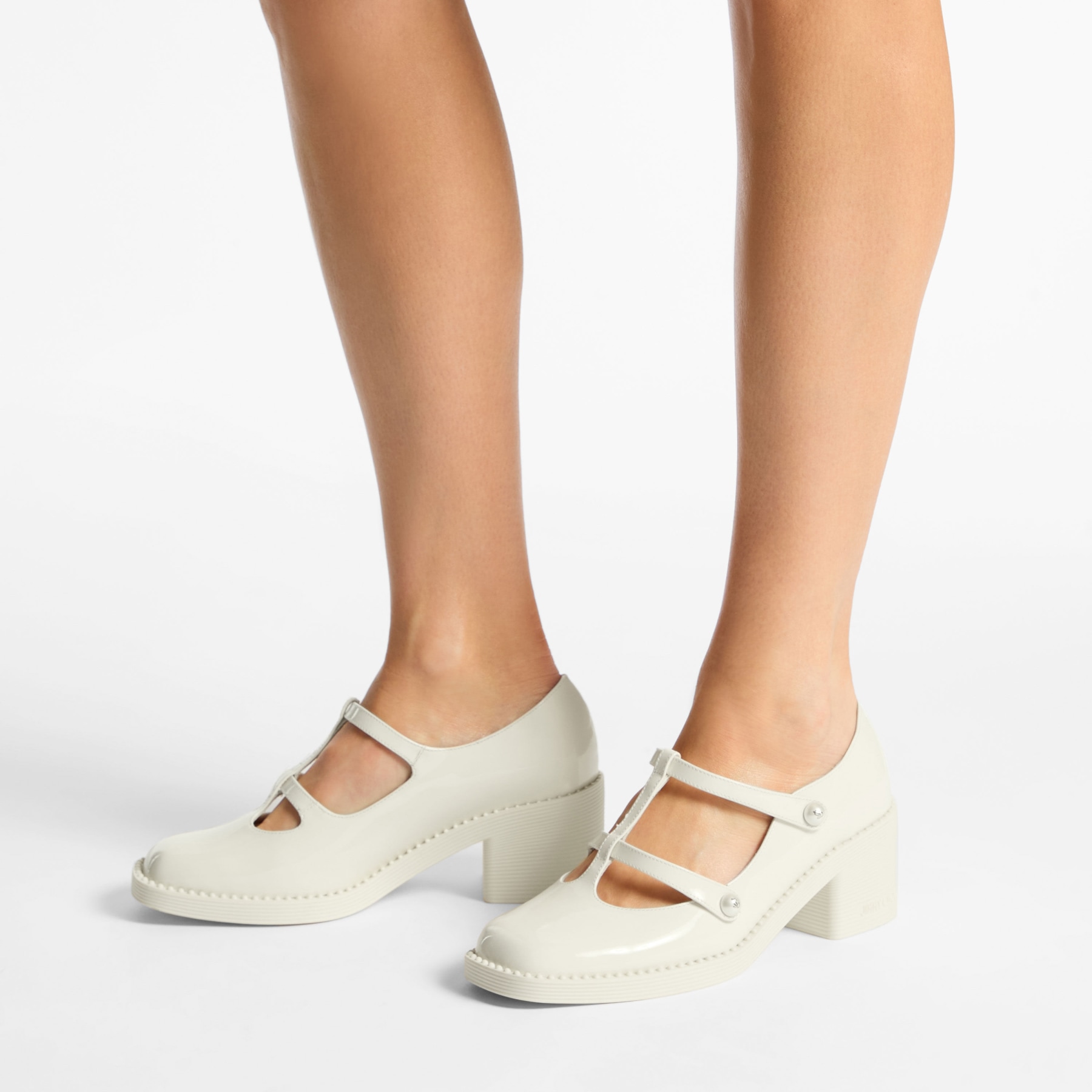 Adeline 60 | Latte Patent Leather Pumps | JIMMY CHOO AU