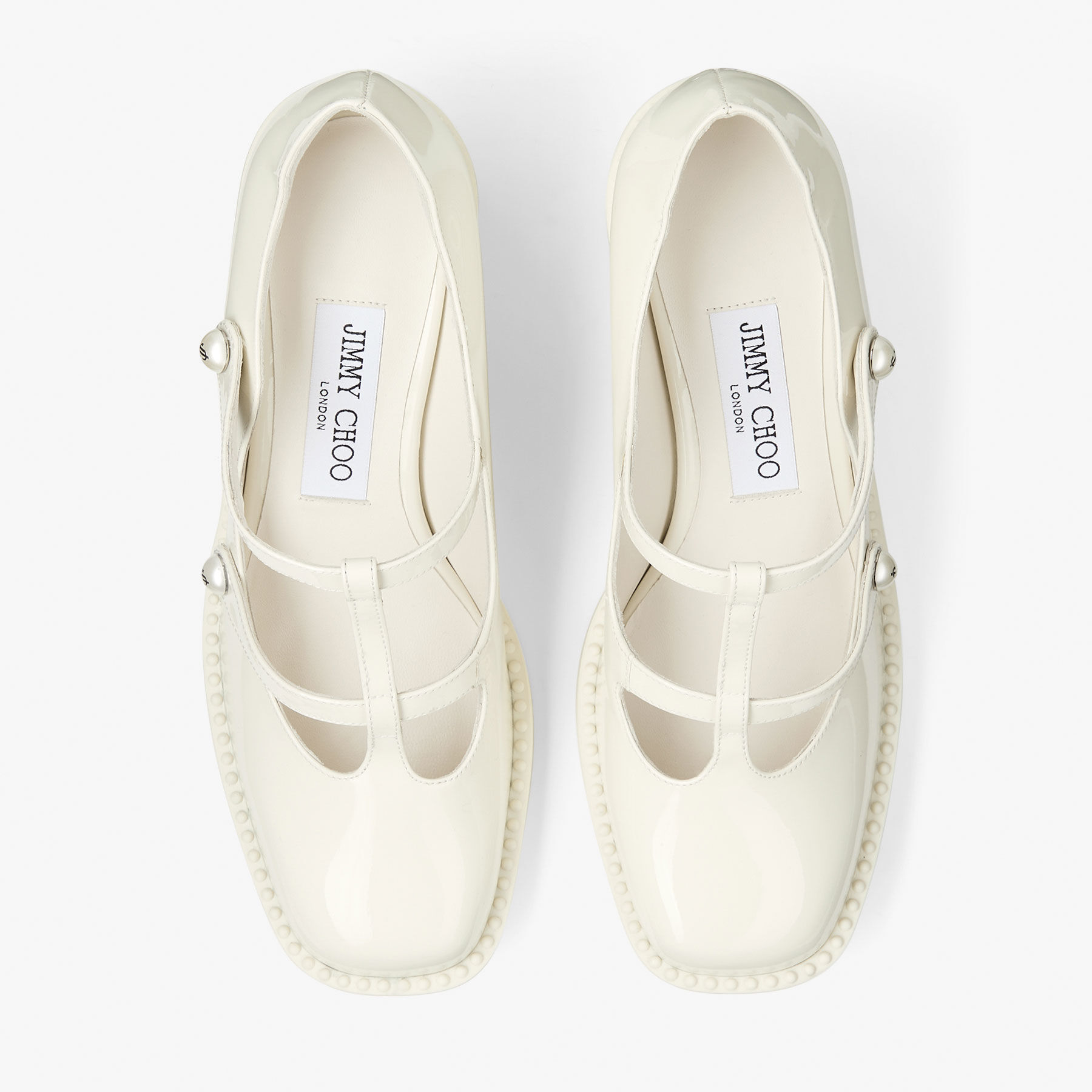 Adeline 60 | Latte Patent Leather Pumps | JIMMY CHOO AU