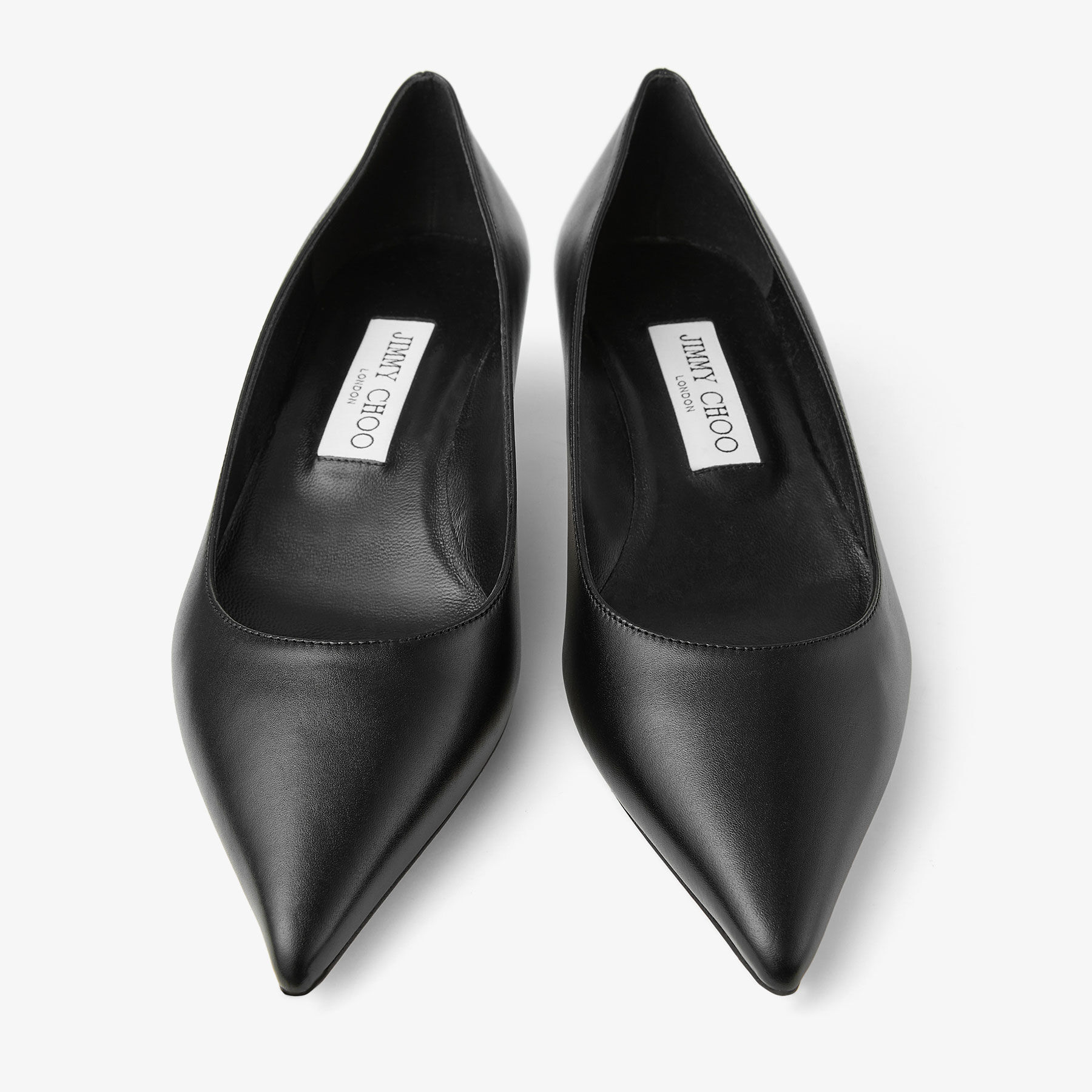 Amelia | Black Calf Leather Pumps | JIMMY CHOO