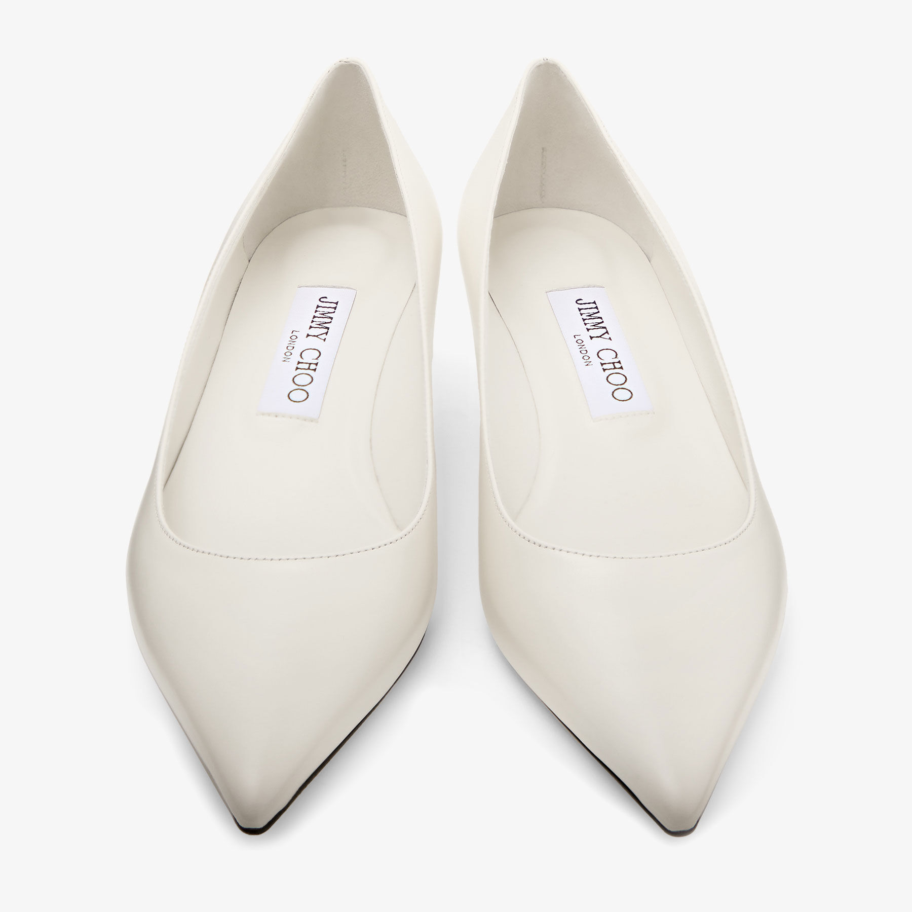 Amelia |Latte Calf Leather Pumps | JIMMY CHOO