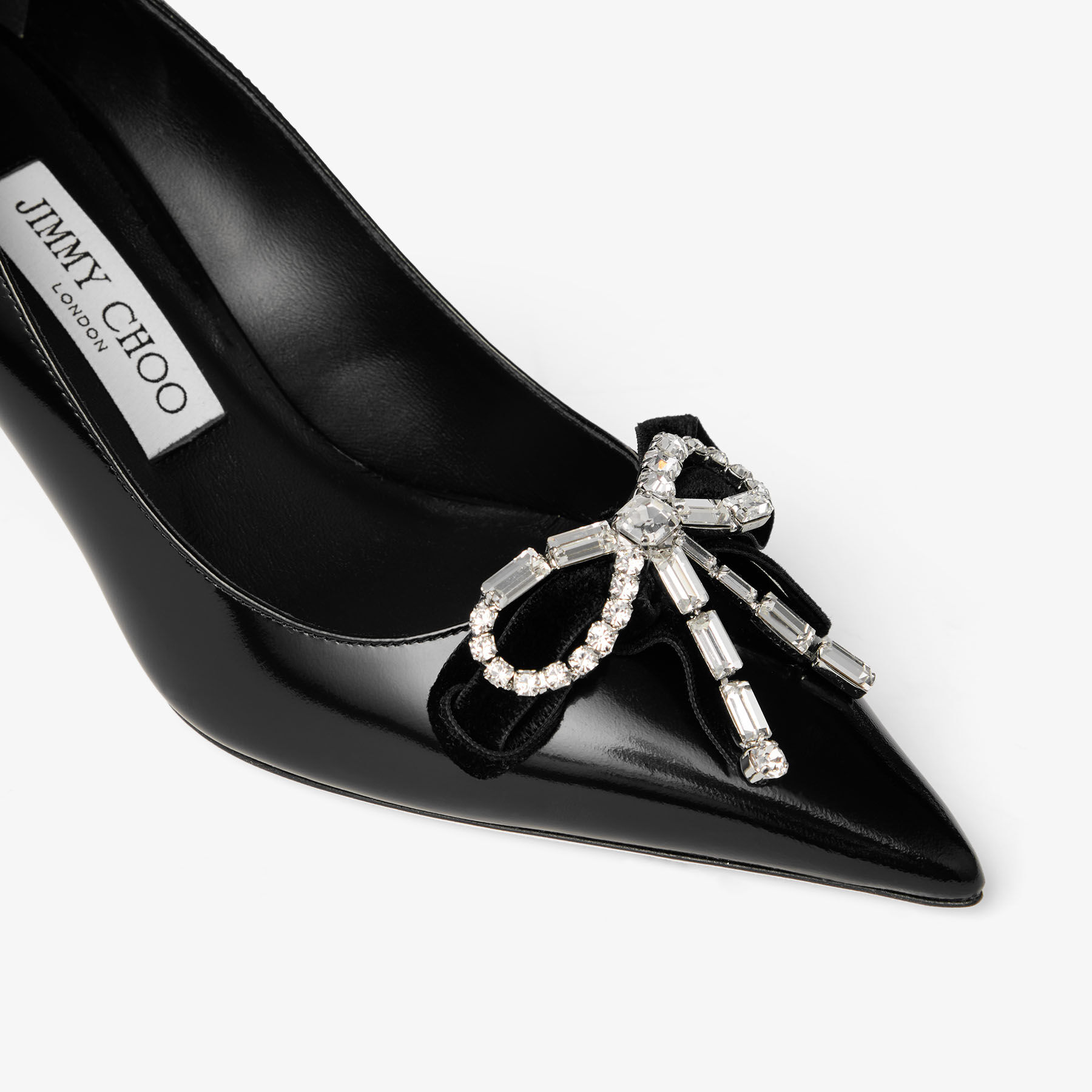 Auria 70 | Zapatos de salón en suave piel Spazzolato de color negro y ...