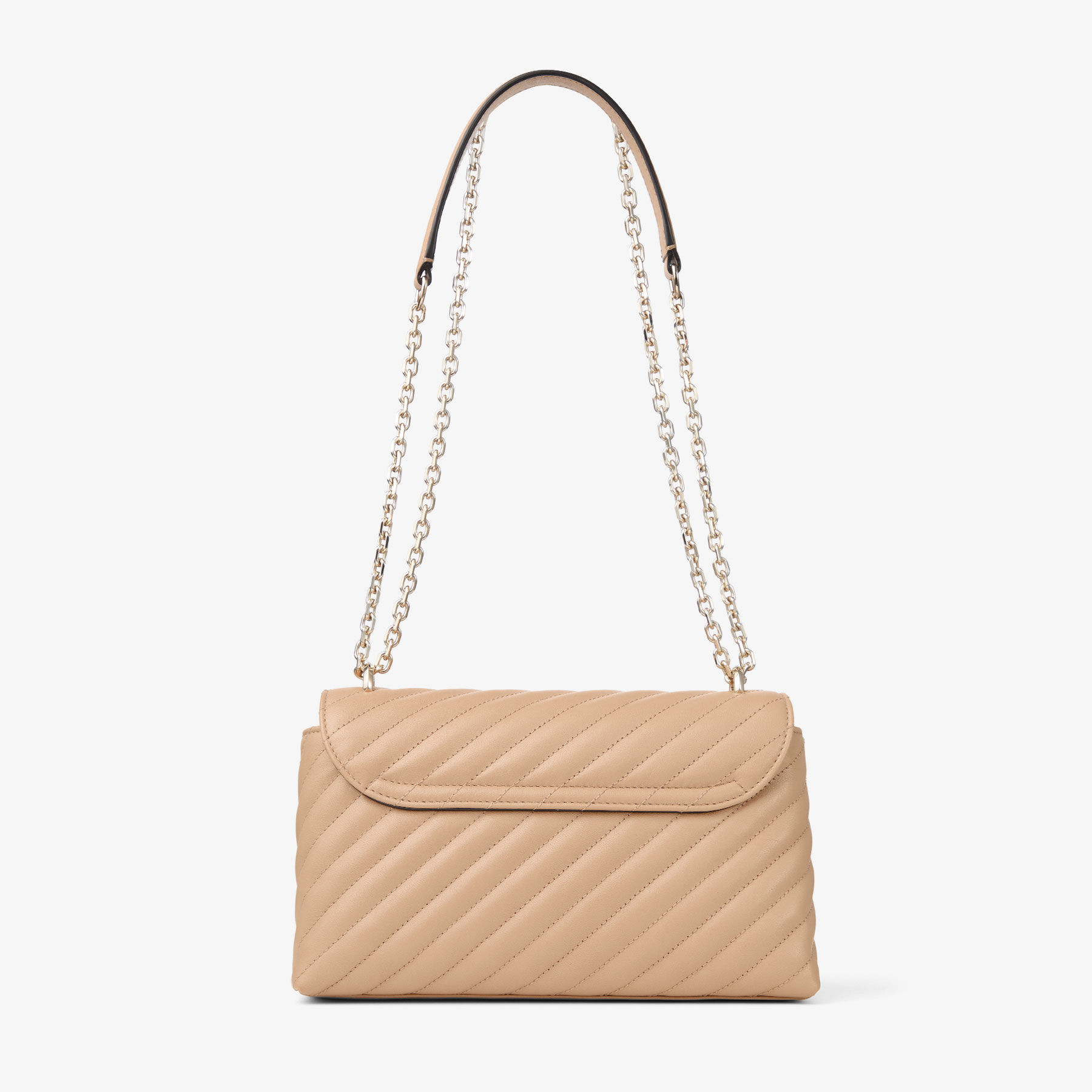 Curve Cross Body Medium | Chai Quilted Biker Leather Crossbody Bag ...