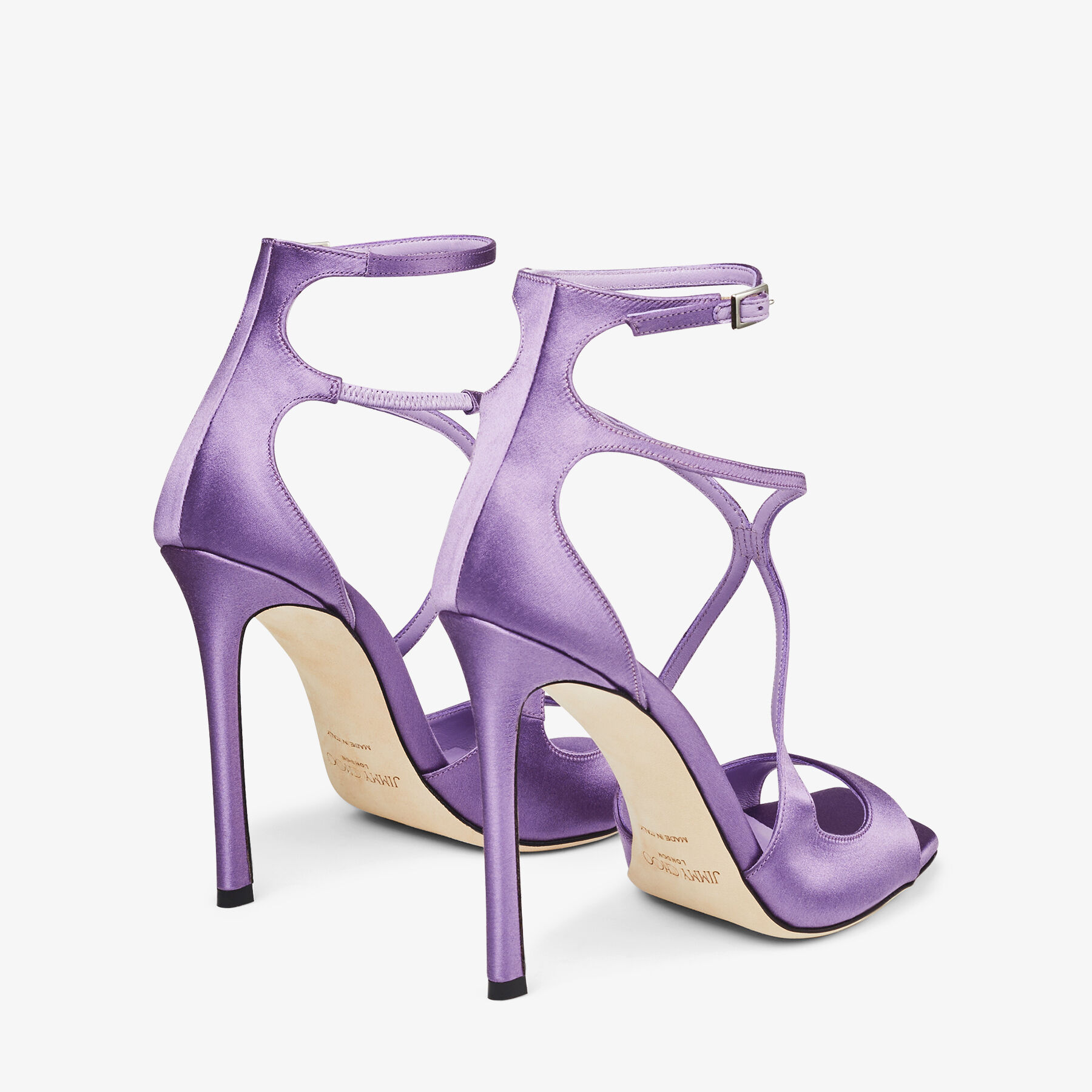 AZIA 110 | Wisteria Satin Sandals | Spring 2023 collection | JIMMY CHOO AU