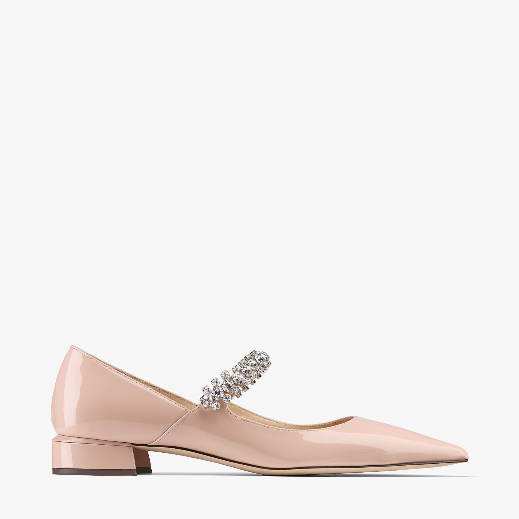 Bing Pump Flat|Macaron Patent Leather Flats| JIMMY CHOO AU