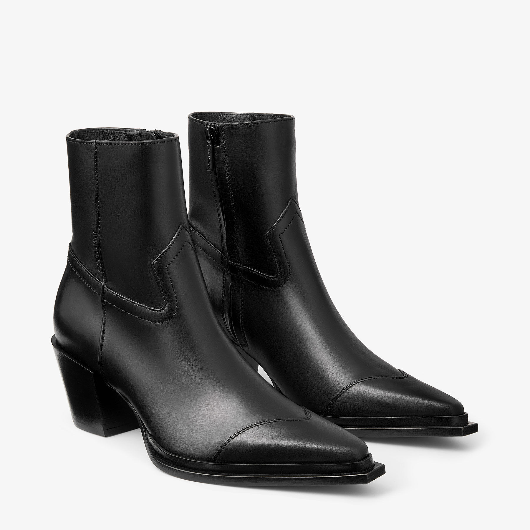 Cece AB 60 | Black Soft Vachetta Boot | JIMMY CHOO