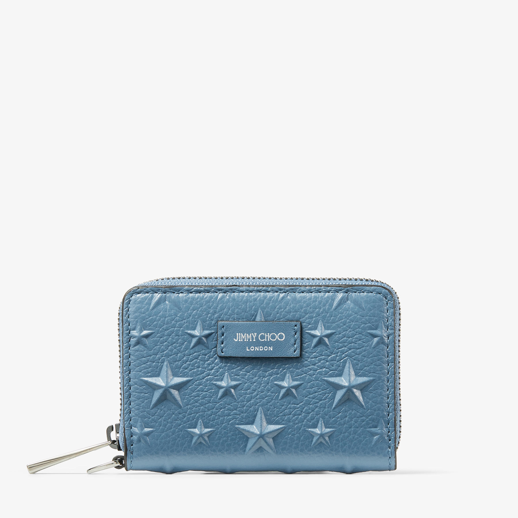 Danny | Deep Denim Embossed Leather SLG | JIMMY CHOO