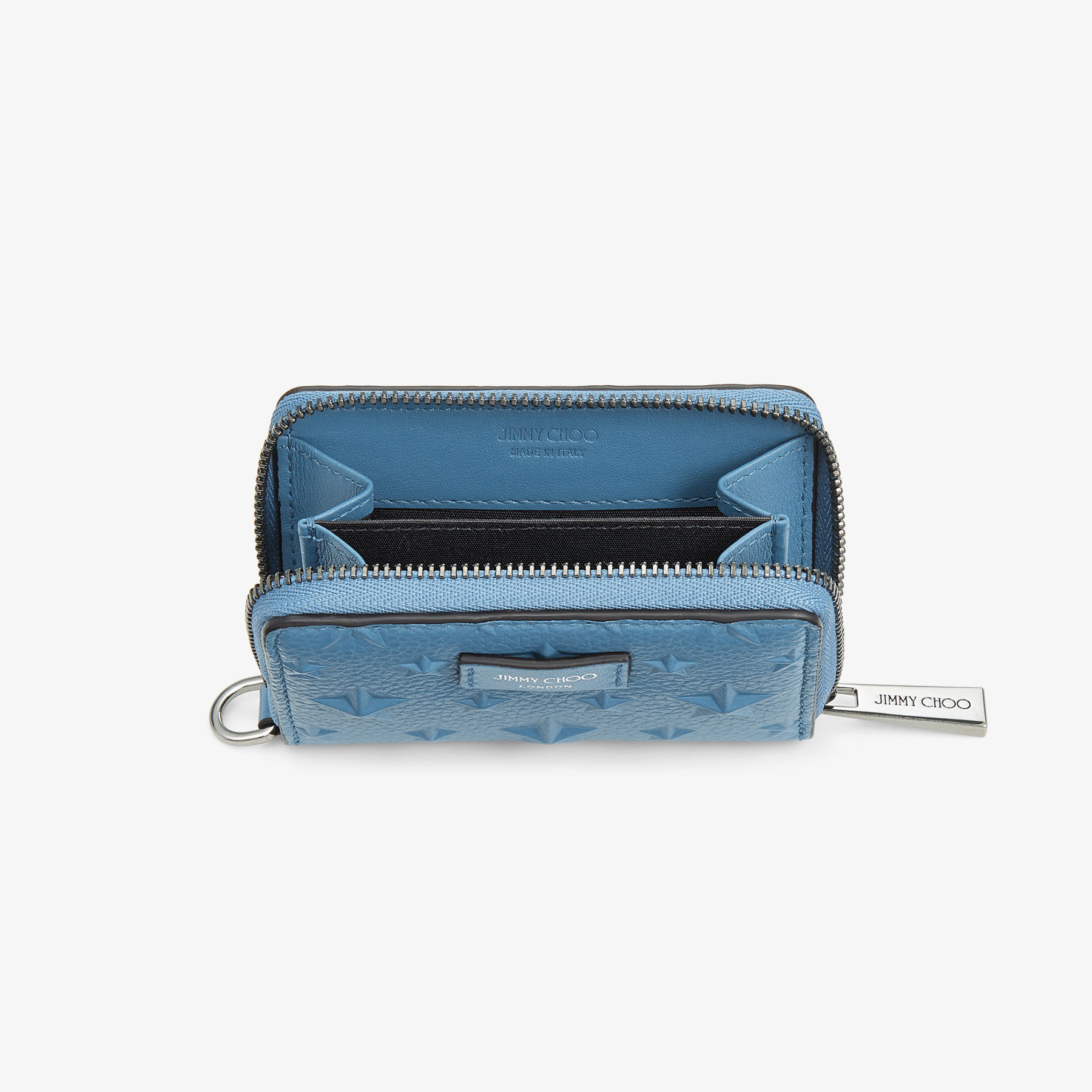 Danny | Deep Denim Embossed Leather SLG | JIMMY CHOO