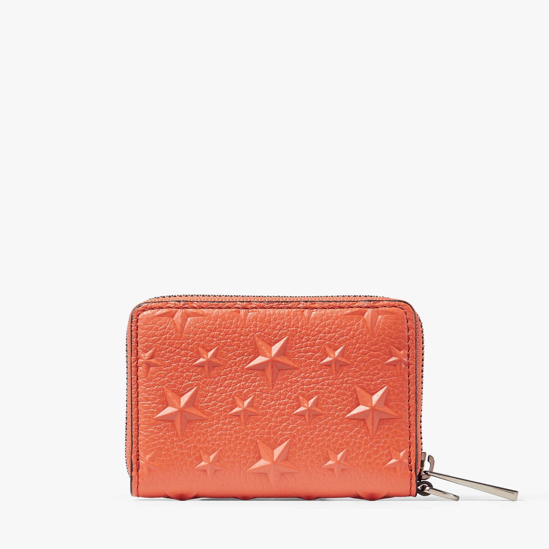 Danny | Orange Embossed Leather SLG | JIMMY CHOO