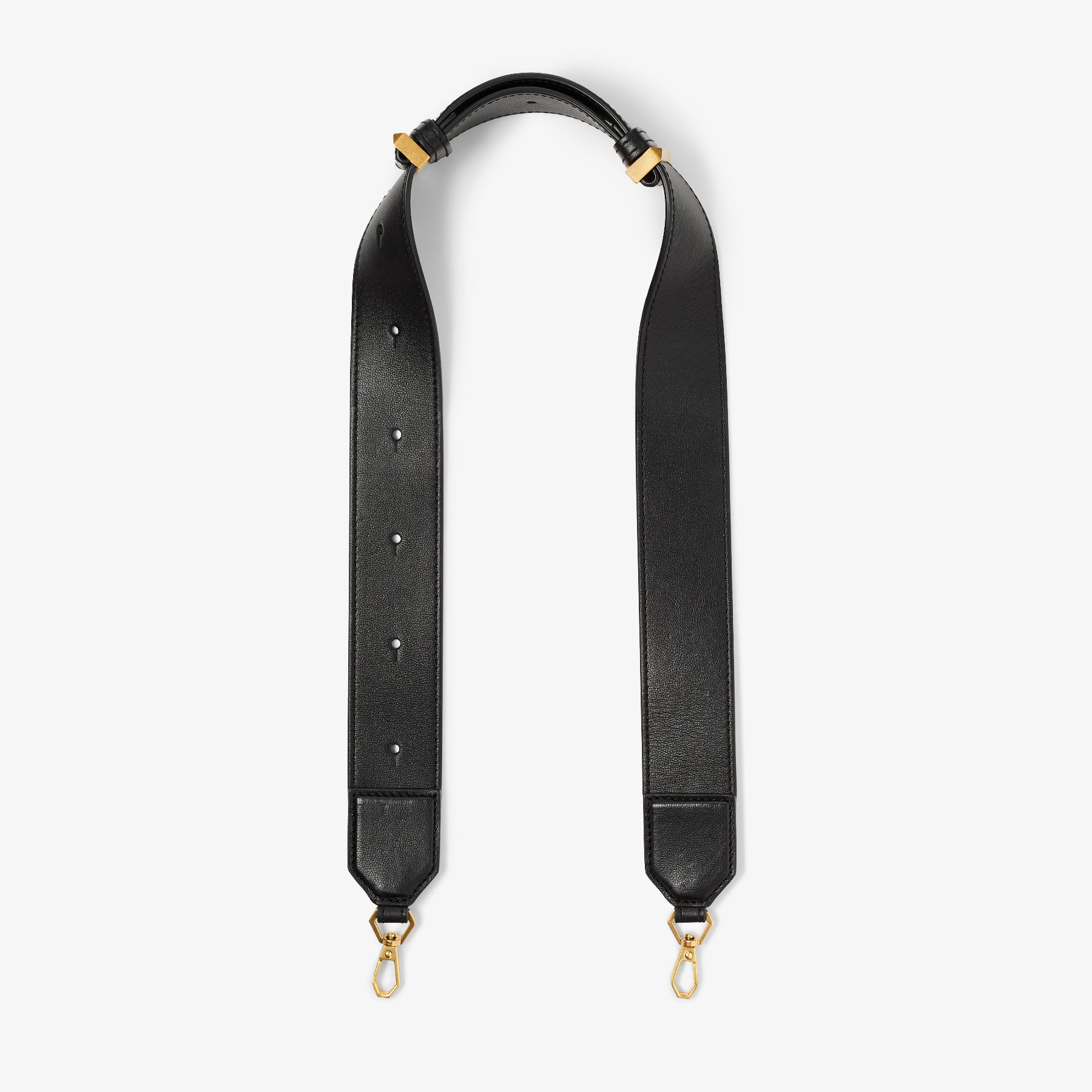 Diamond | Black Leather Bag Strap | New Collection| JIMMY CHOO AU