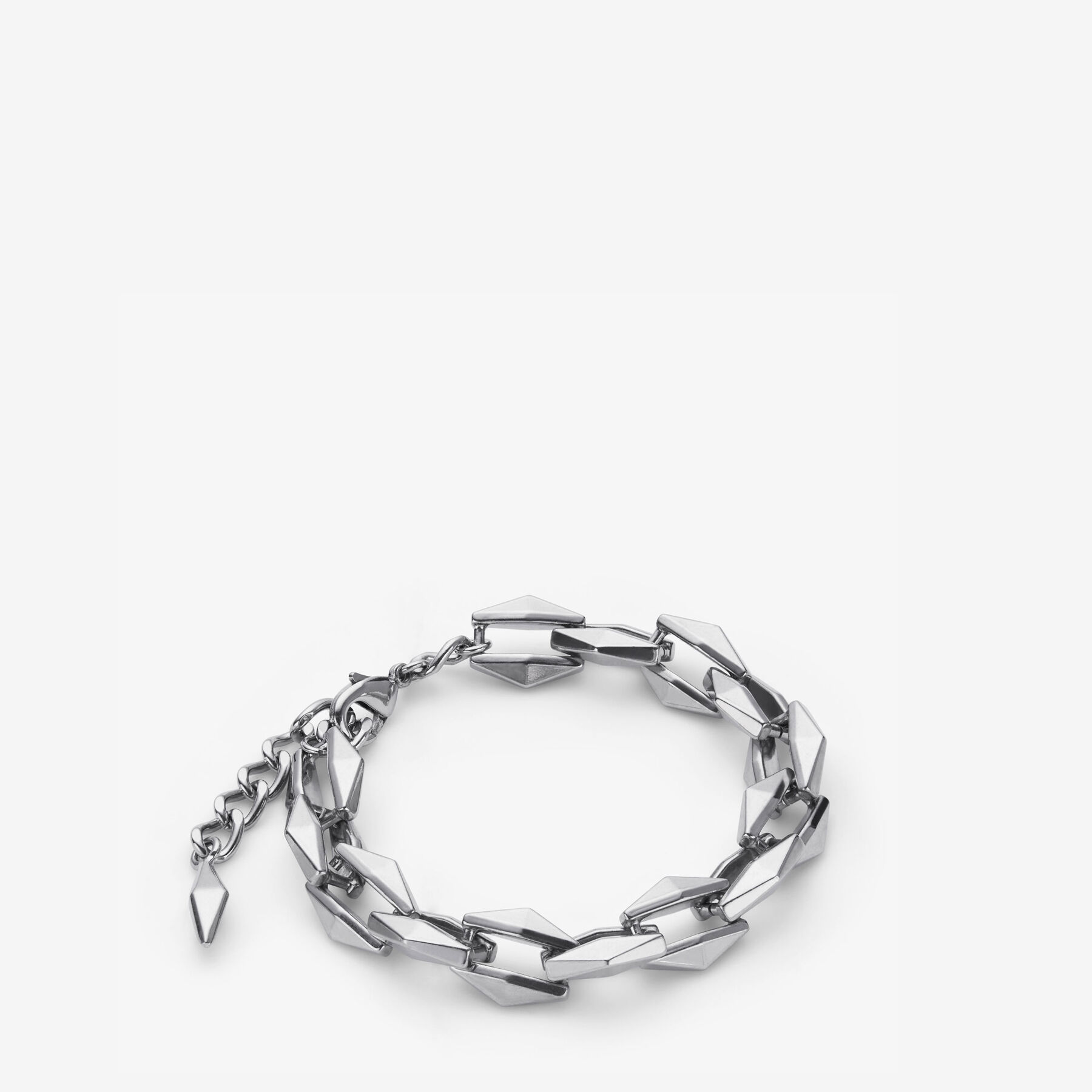 Diamond Chain Bracelet | Silver Finish Bracelet | JIMMY CHOO