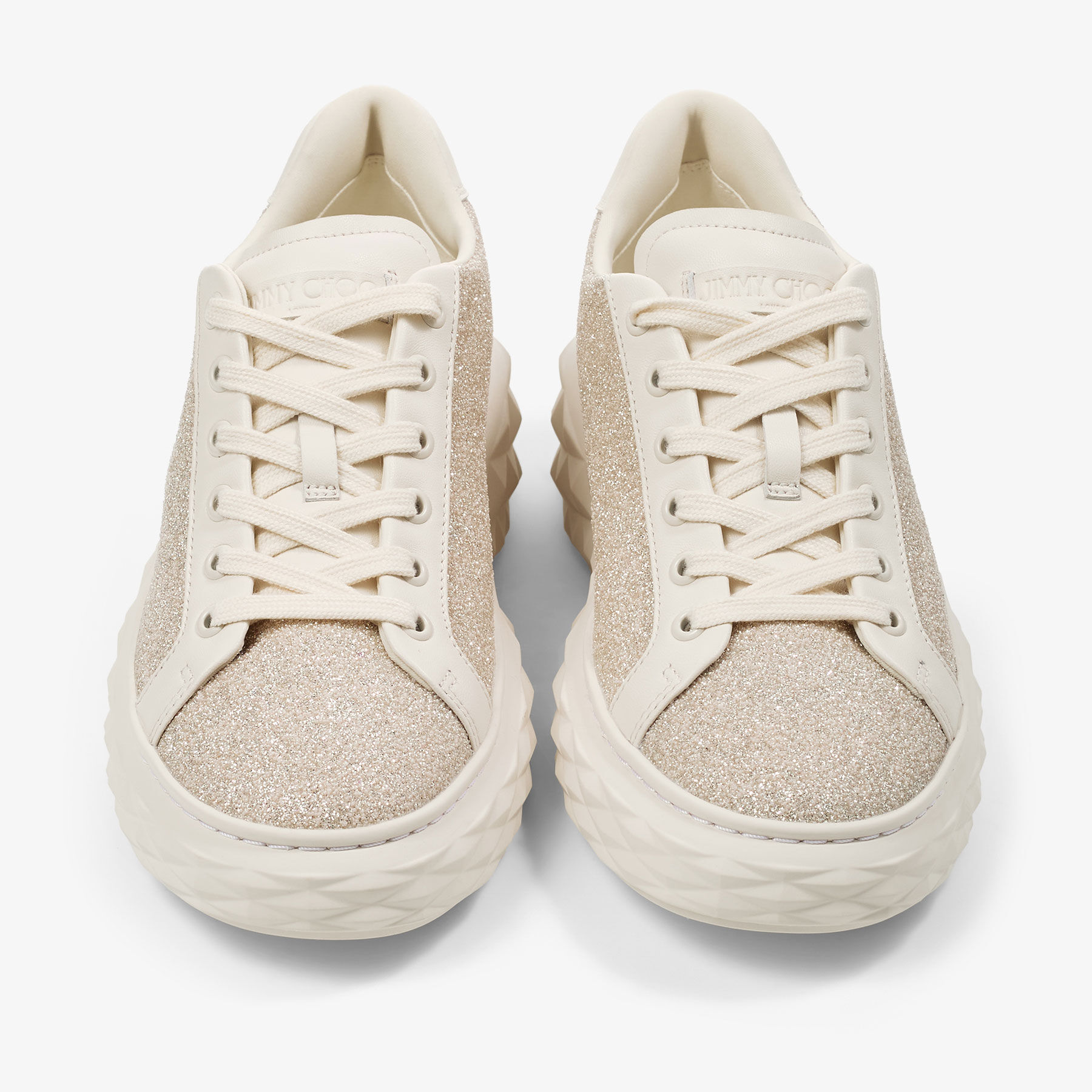 Diamond Light Maxi F | Light Soft Gold Caviar Glitter and Leather Mix ...