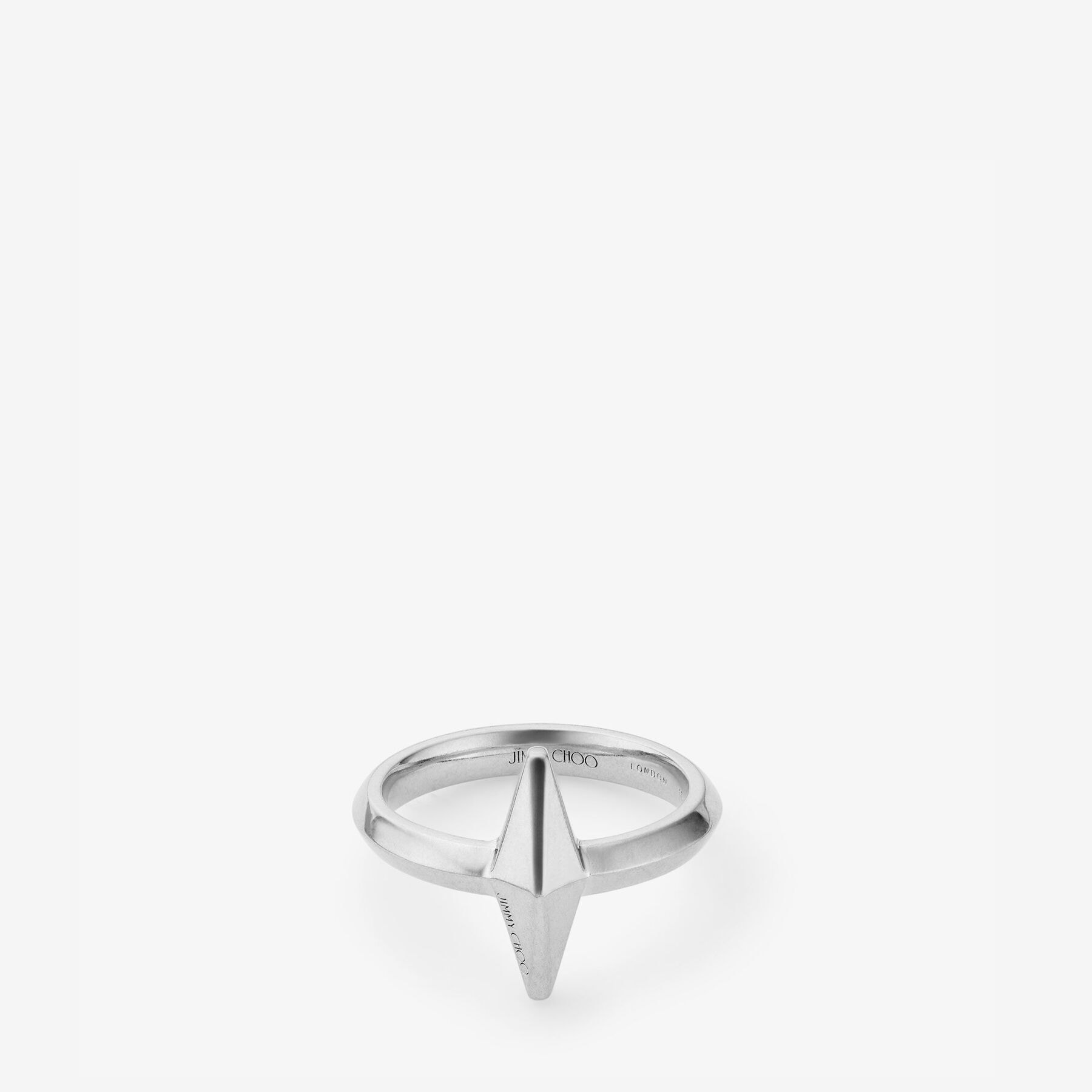 Diamond Ring| Silver Finish Rings| JIMMY CHOO