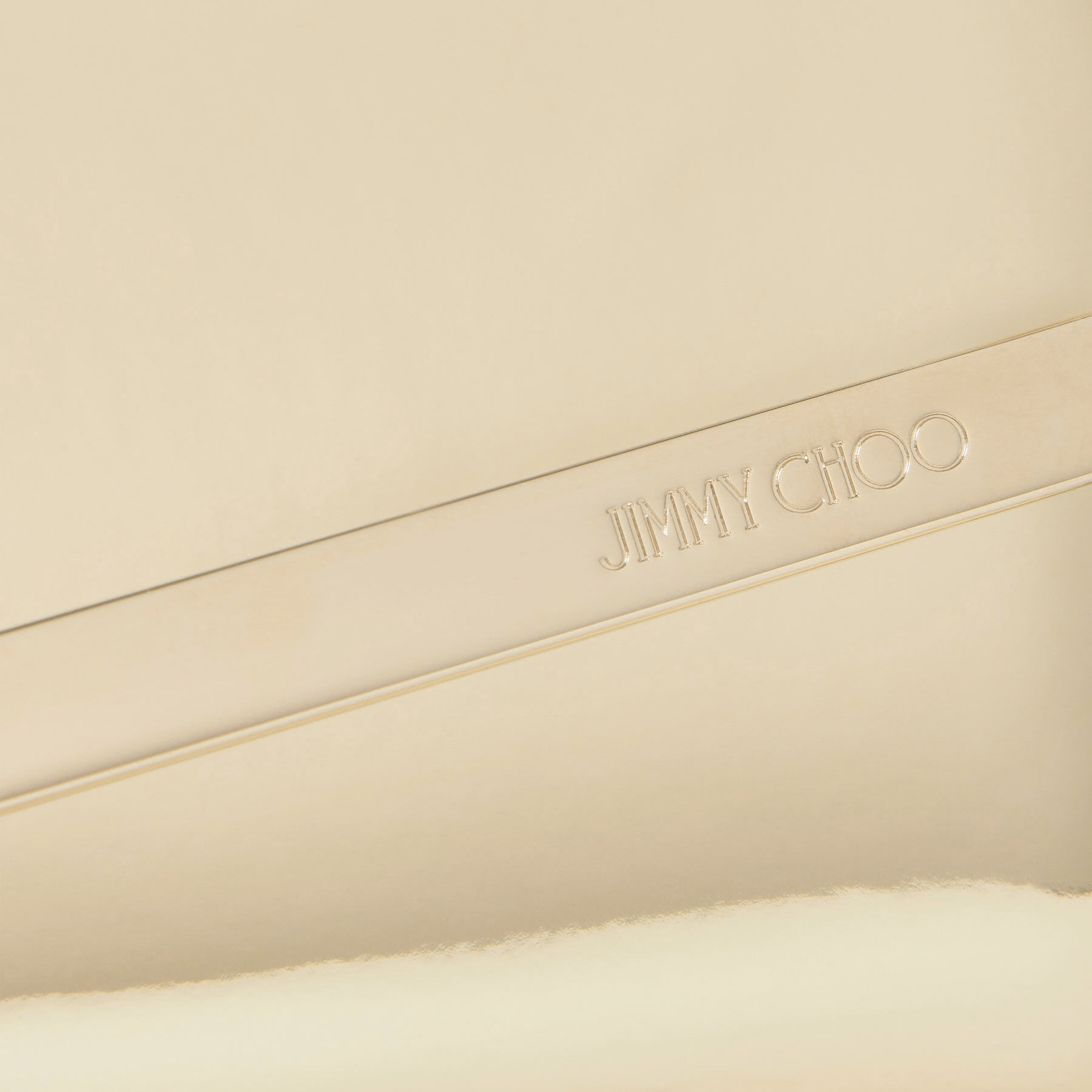 EMMIE | 金色鏡面面料手提包 | 夏季系列 | JIMMY CHOO