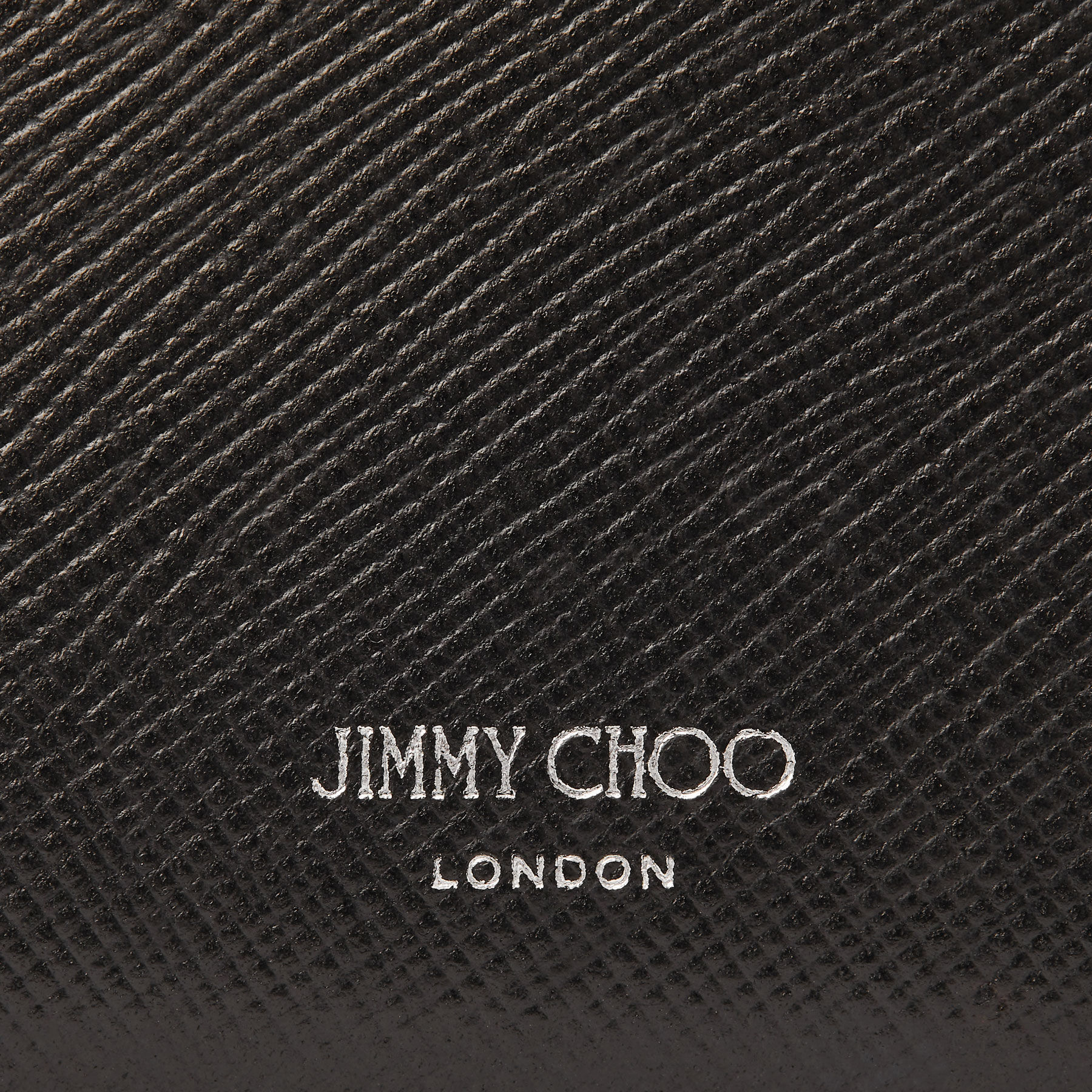 ERIS | Black Textured Leather Wallet with JC Emblem | Autumn Collection ...