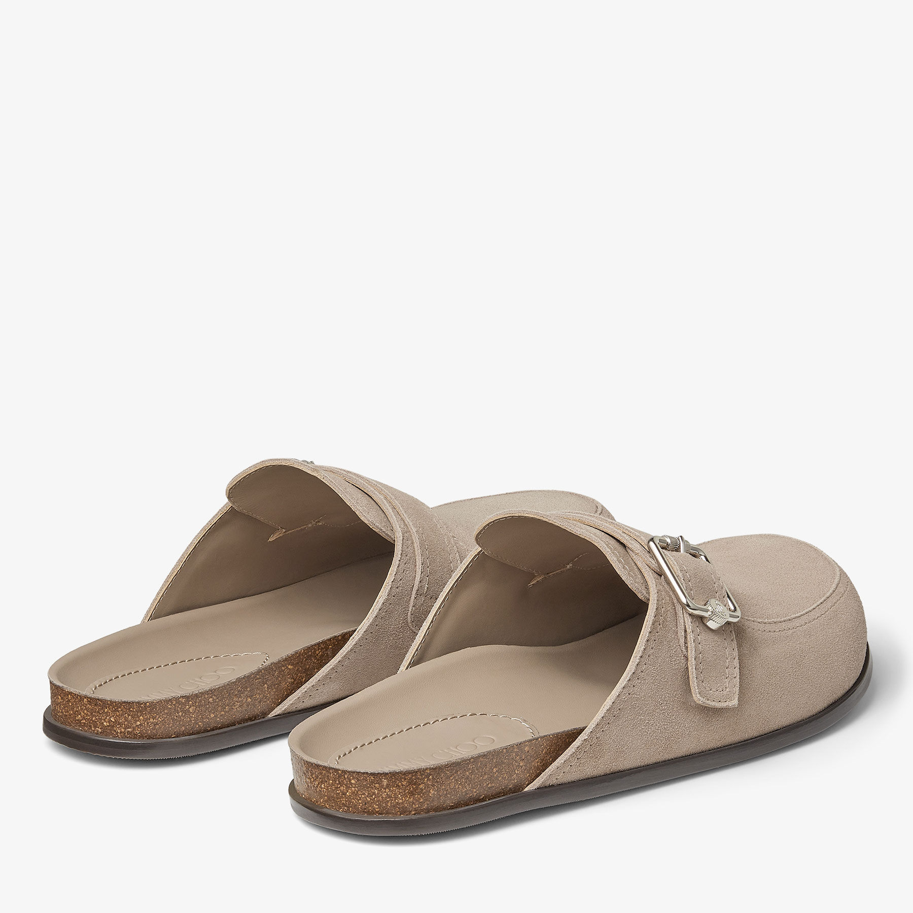 Etta Mule | Stone Velvet Suede Mules | JIMMY CHOO