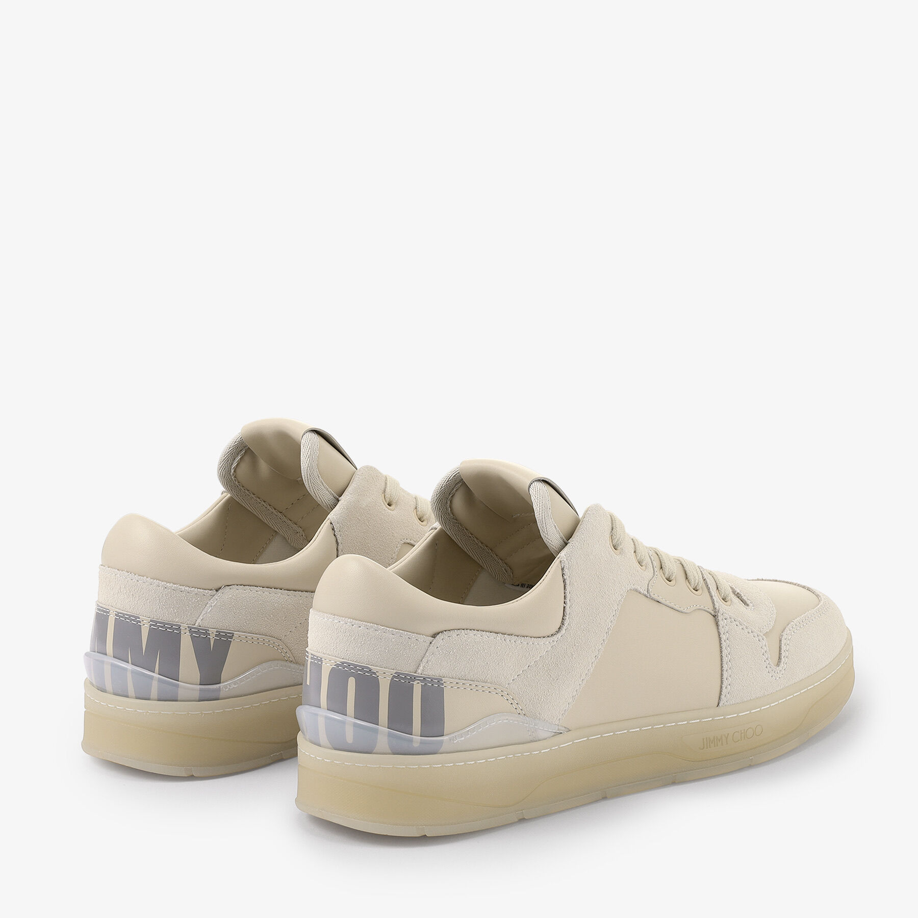 Florent/M | Chalk Crosta/Nappa Leather Trainers | New Collection| JIMMY ...