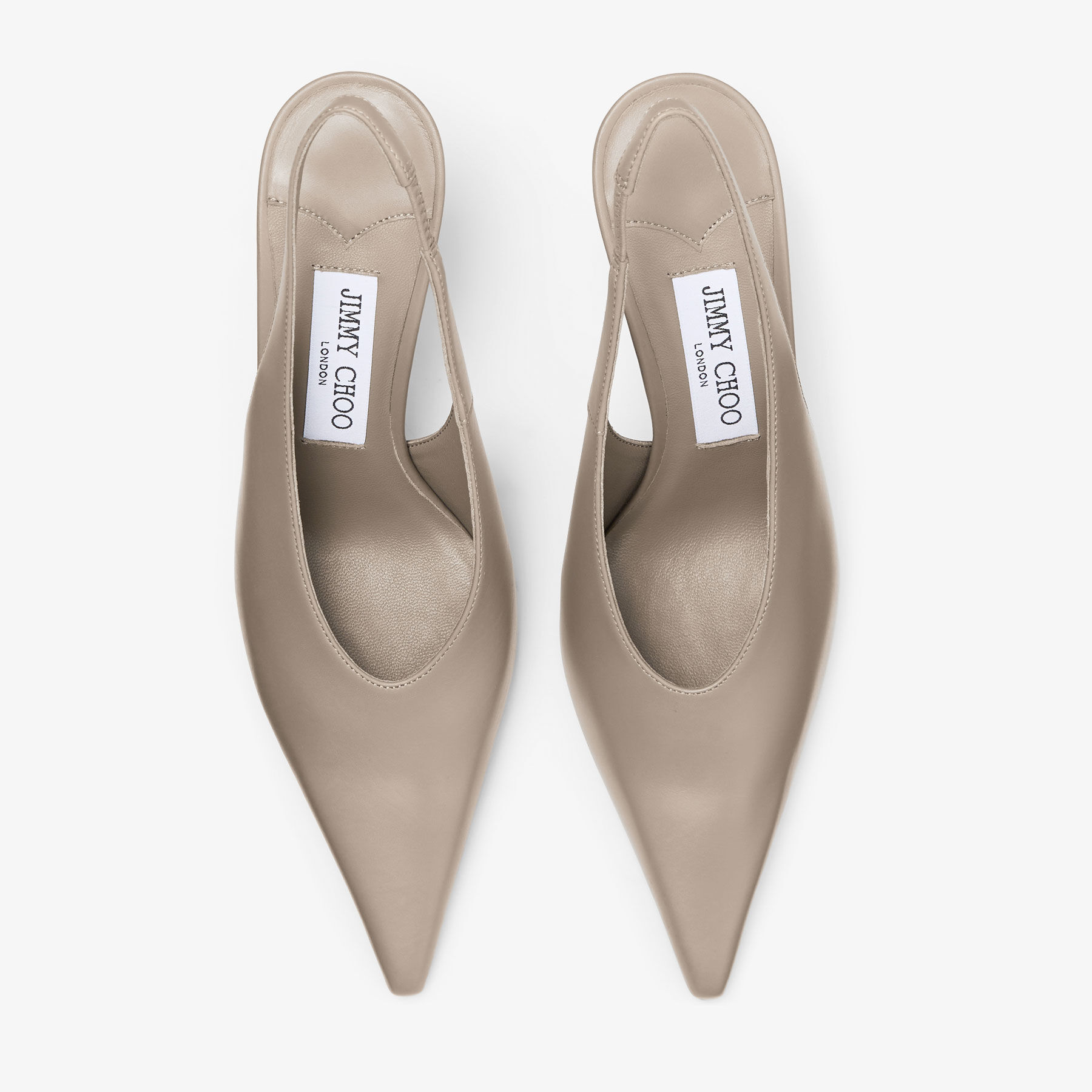 Isa 95 | Taupe Leather Pumps | JIMMY CHOO AU