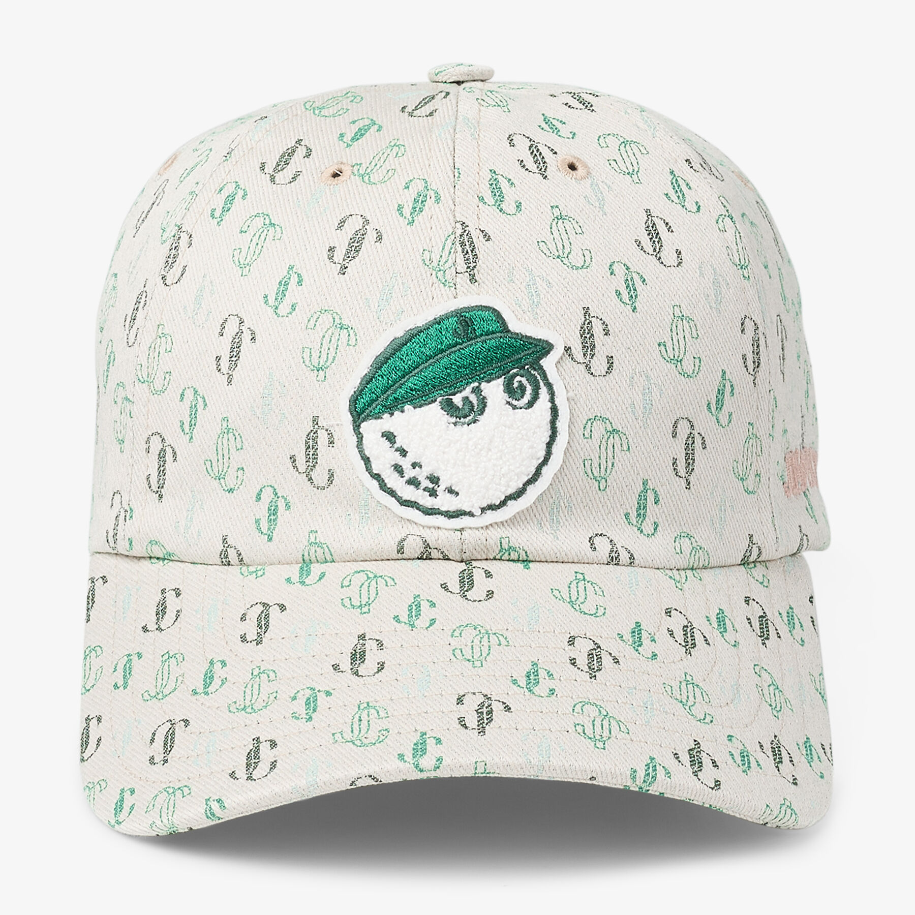 Jimmy Choo / Malbon 2.0 Monogram Cap |Cap aus Baumwolle mit Monogramm ...