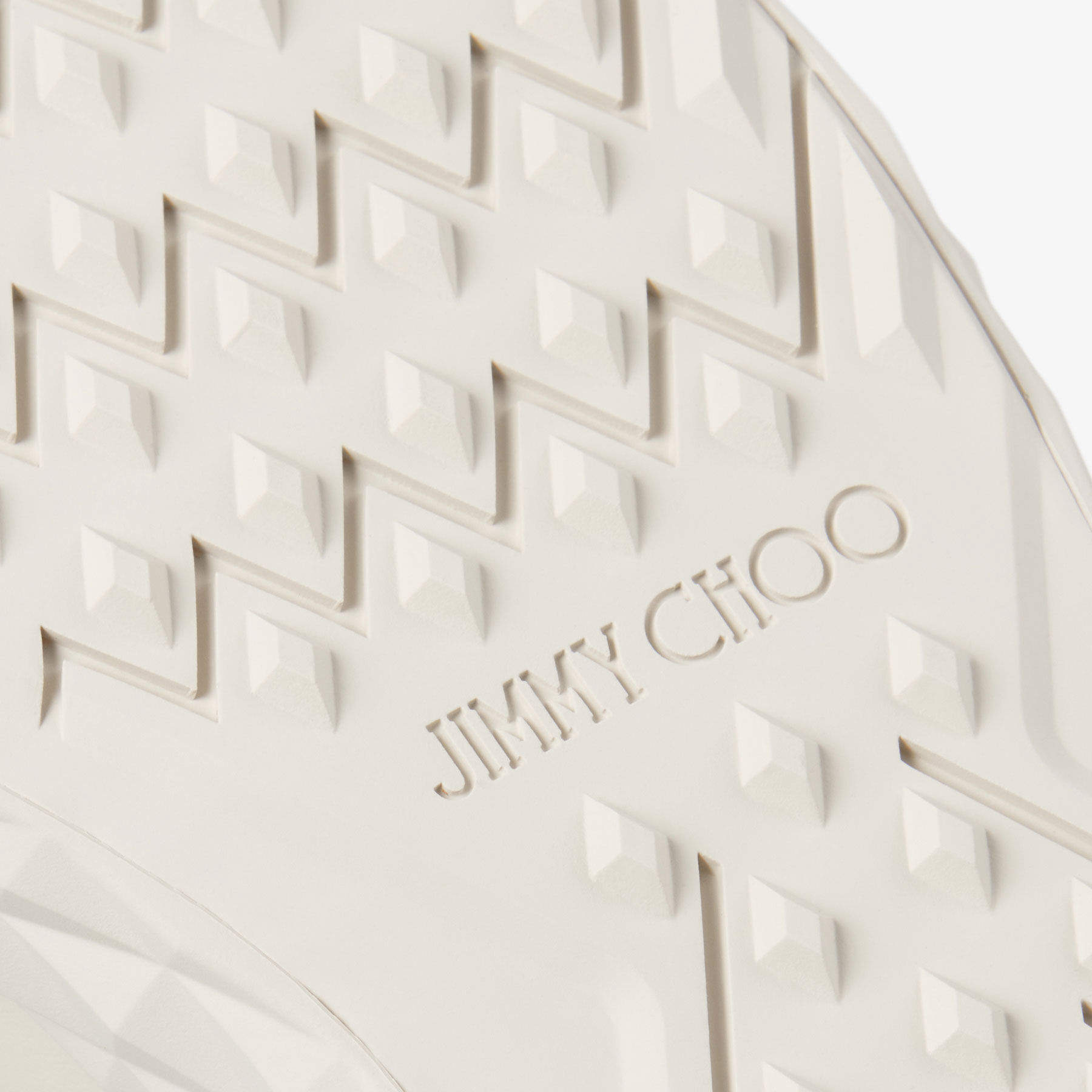 Jimmy Choo/ Malbon 2.0 Diamond F |Latte Leather and Malbon Pink Trainers with Detachable Kiltie ...