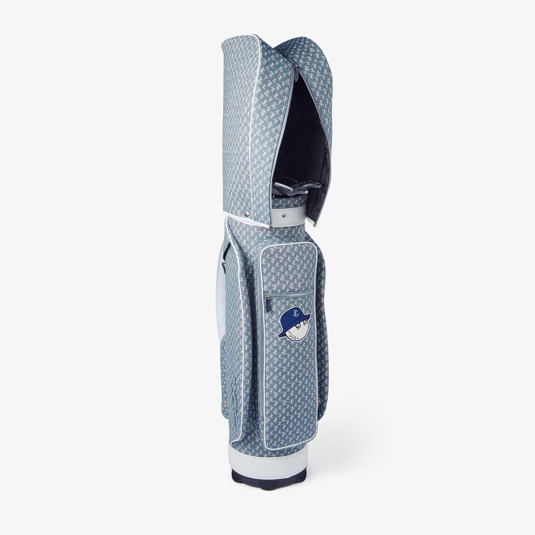 Jimmy Choo / Malbon Golf Bag | Denim Monogram Golf Bag | JIMMY CHOO AU ...