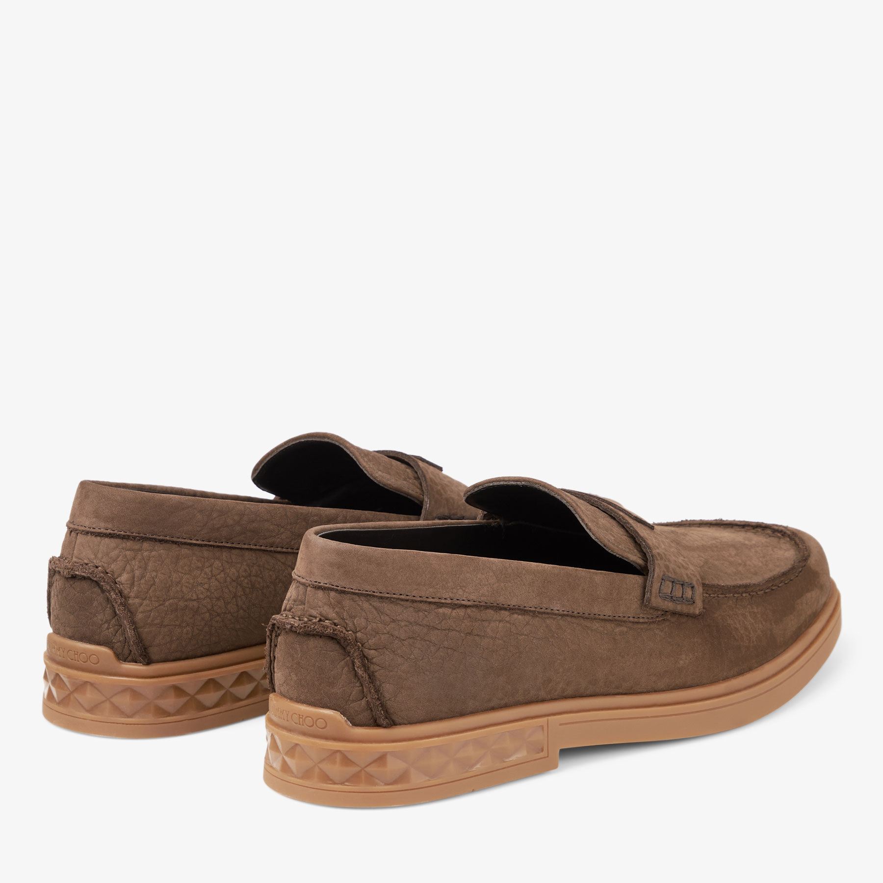 Josh Driver | Scarpe in pelle nabuk color quercia | JIMMY CHOO