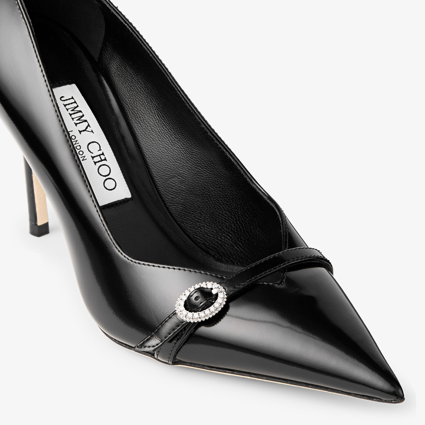 Keari 85 | Zapatos de salón en suave piel Spazzolato de color negro ...