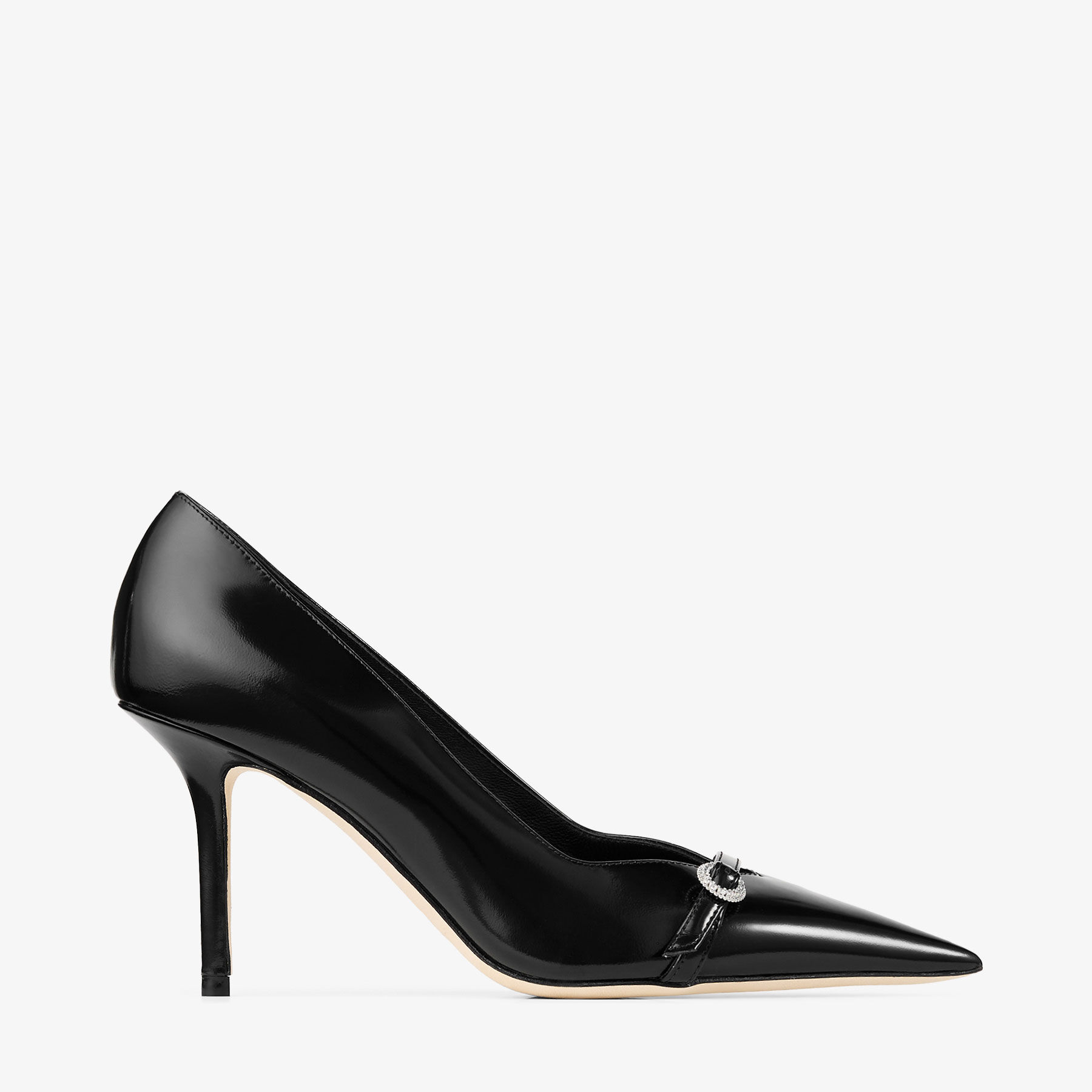 Keari 85 | Zapatos de salón en suave piel Spazzolato de color negro ...