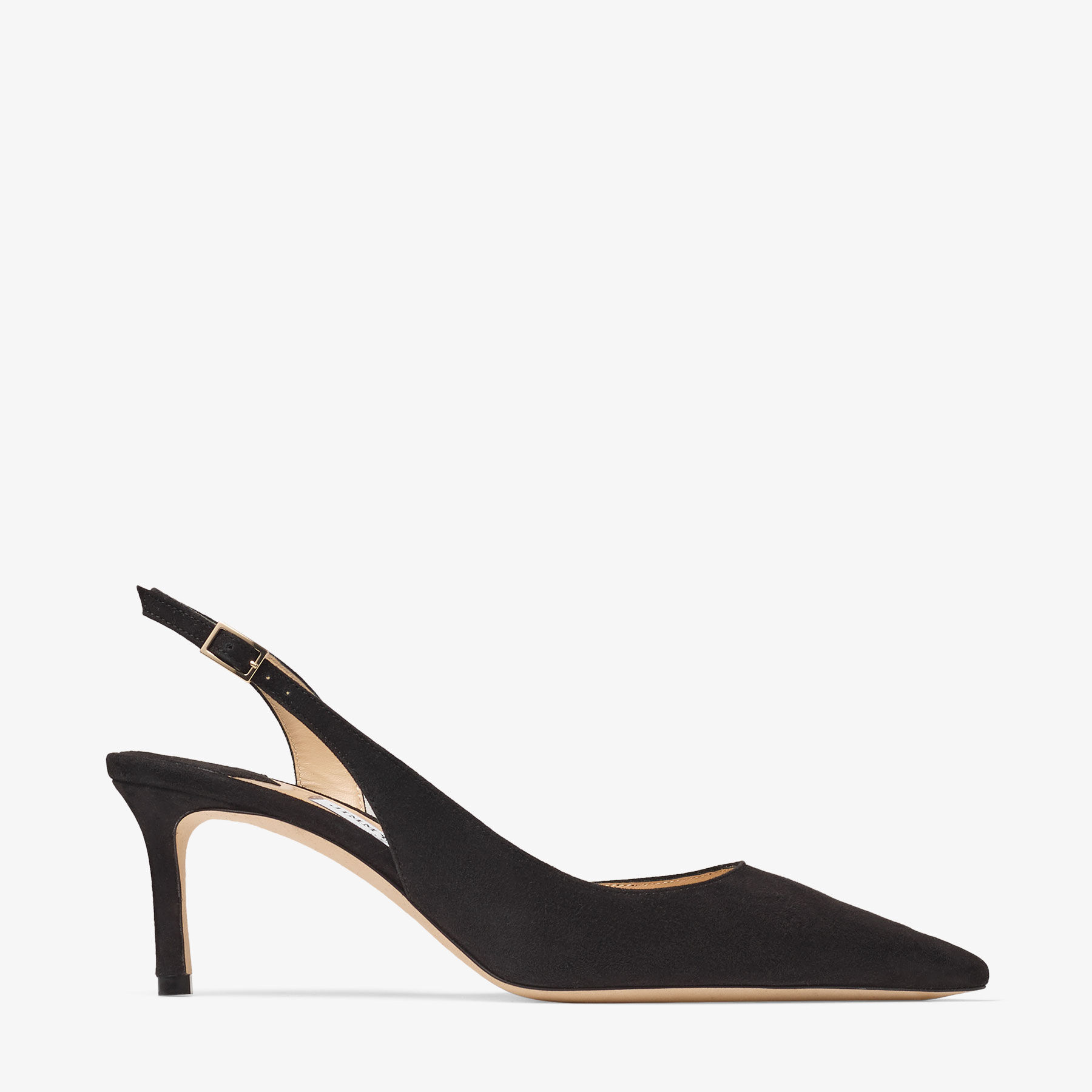Lenora 60 |Black Suede Pumps | JIMMY CHOO