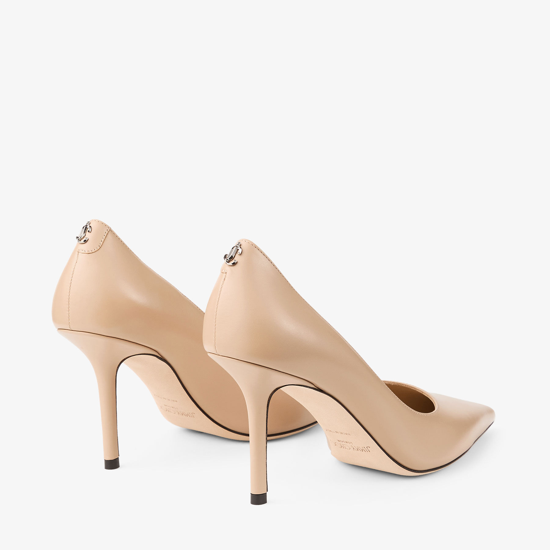 Love 85 | Chai Calf Leather Pumps with JC Button | JIMMY CHOO