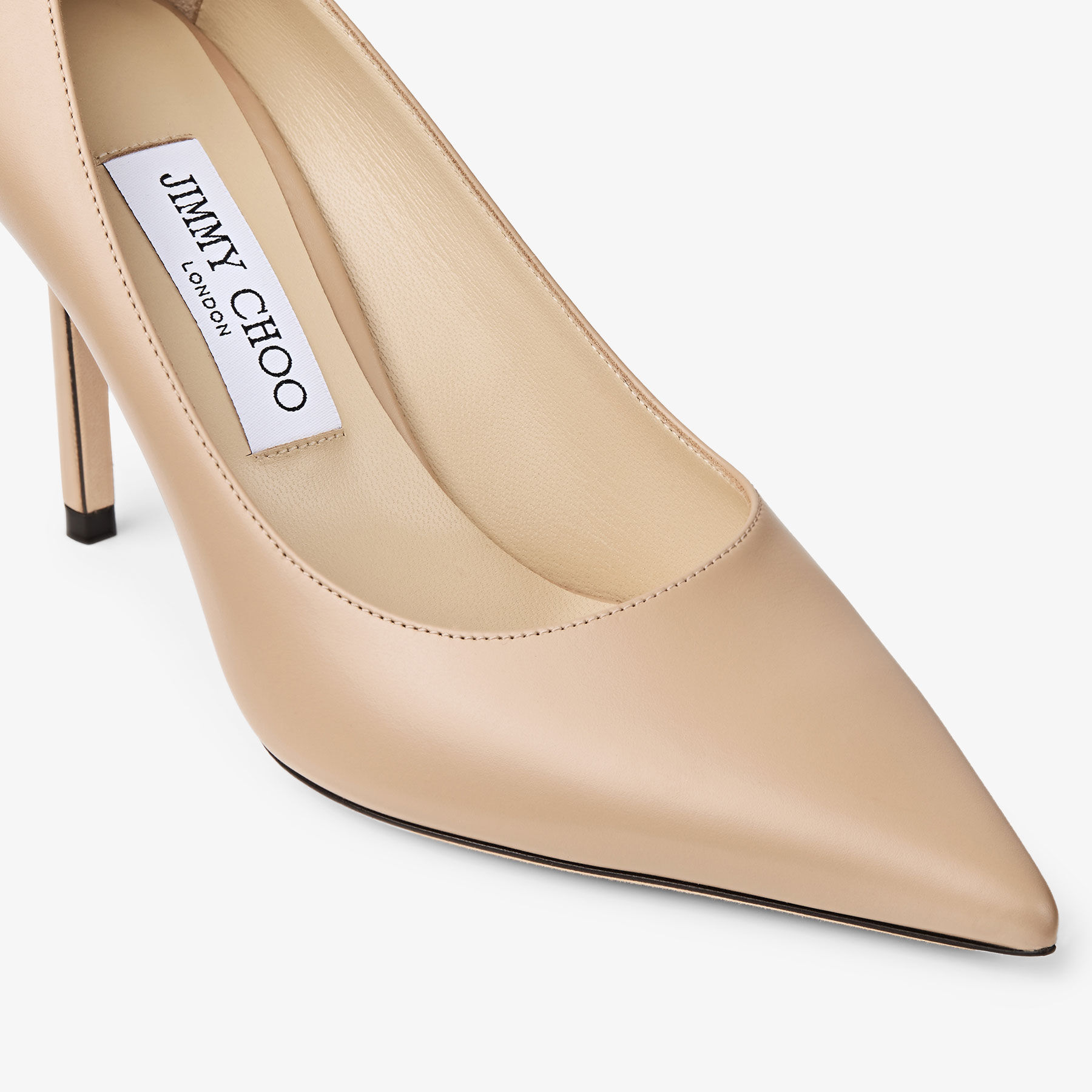 Love 85 | Chai Calf Leather Pumps with JC Button | JIMMY CHOO
