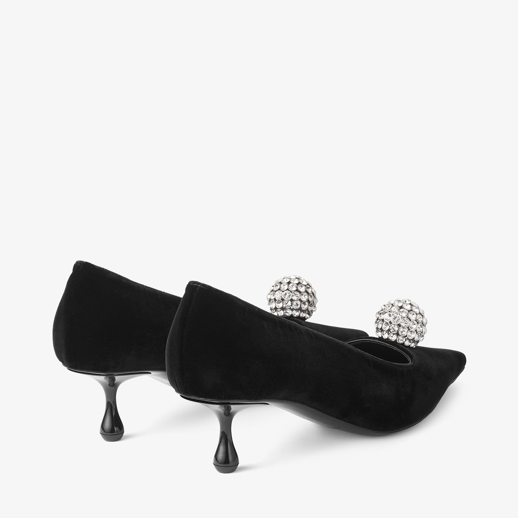 Orb Pump 50 | Ruby Red Velvet Pumps | JIMMY CHOO AU