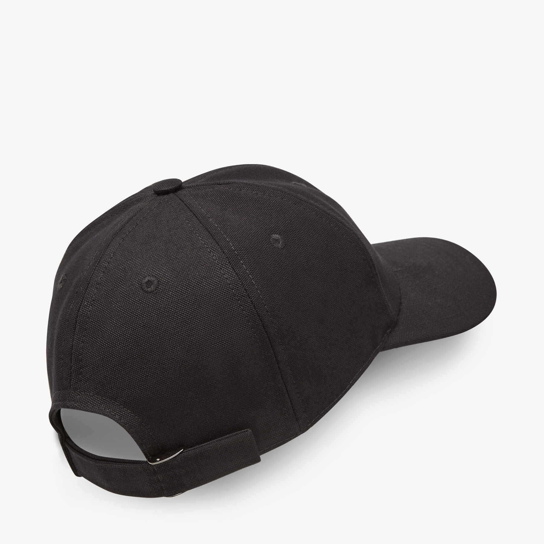 Black Cotton Baseball Cap with Shiny JC Monogram | PAXY | Summer 2022 ...