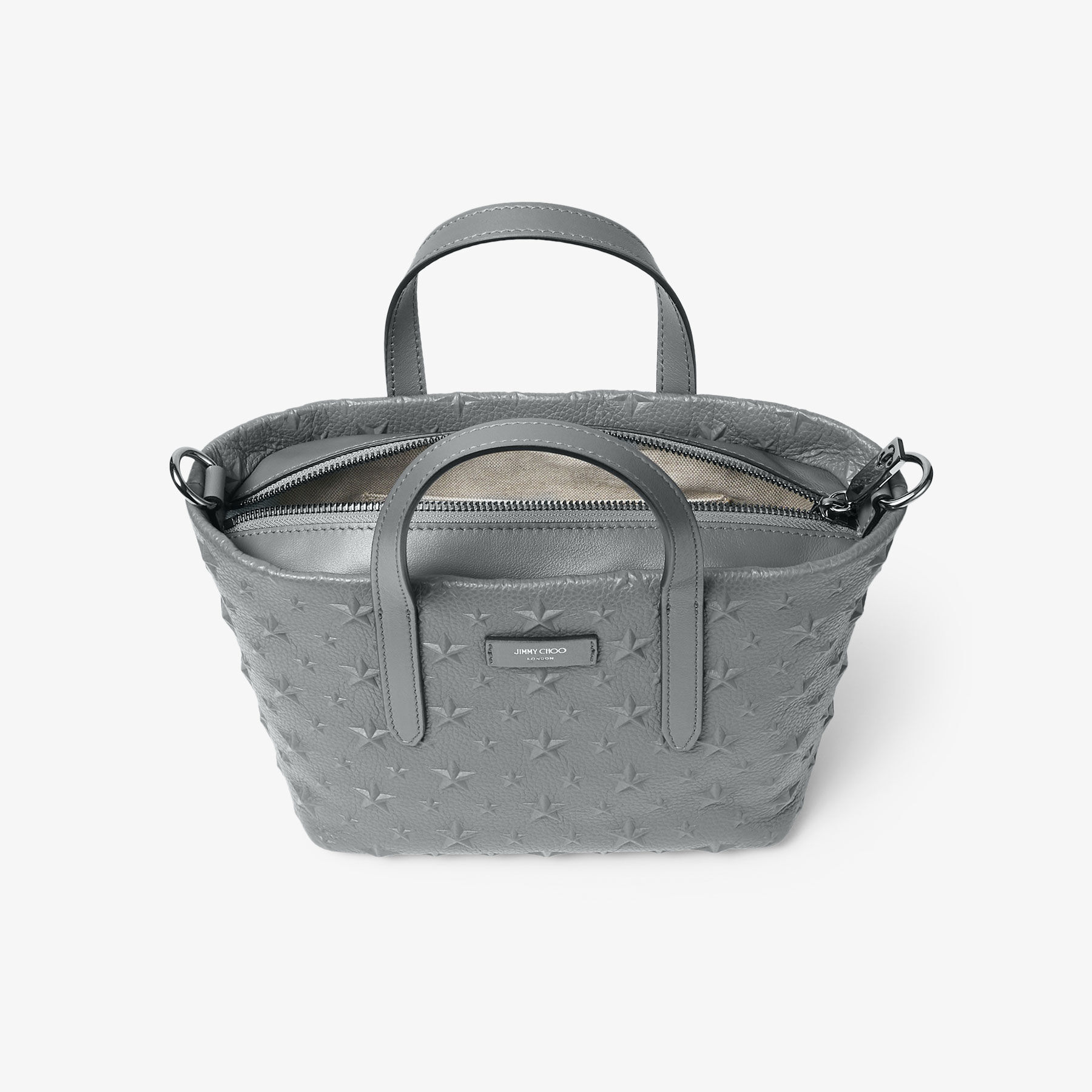 Pimlico Mini | Storm Embossed Leather Tote Bag | JIMMY CHOO